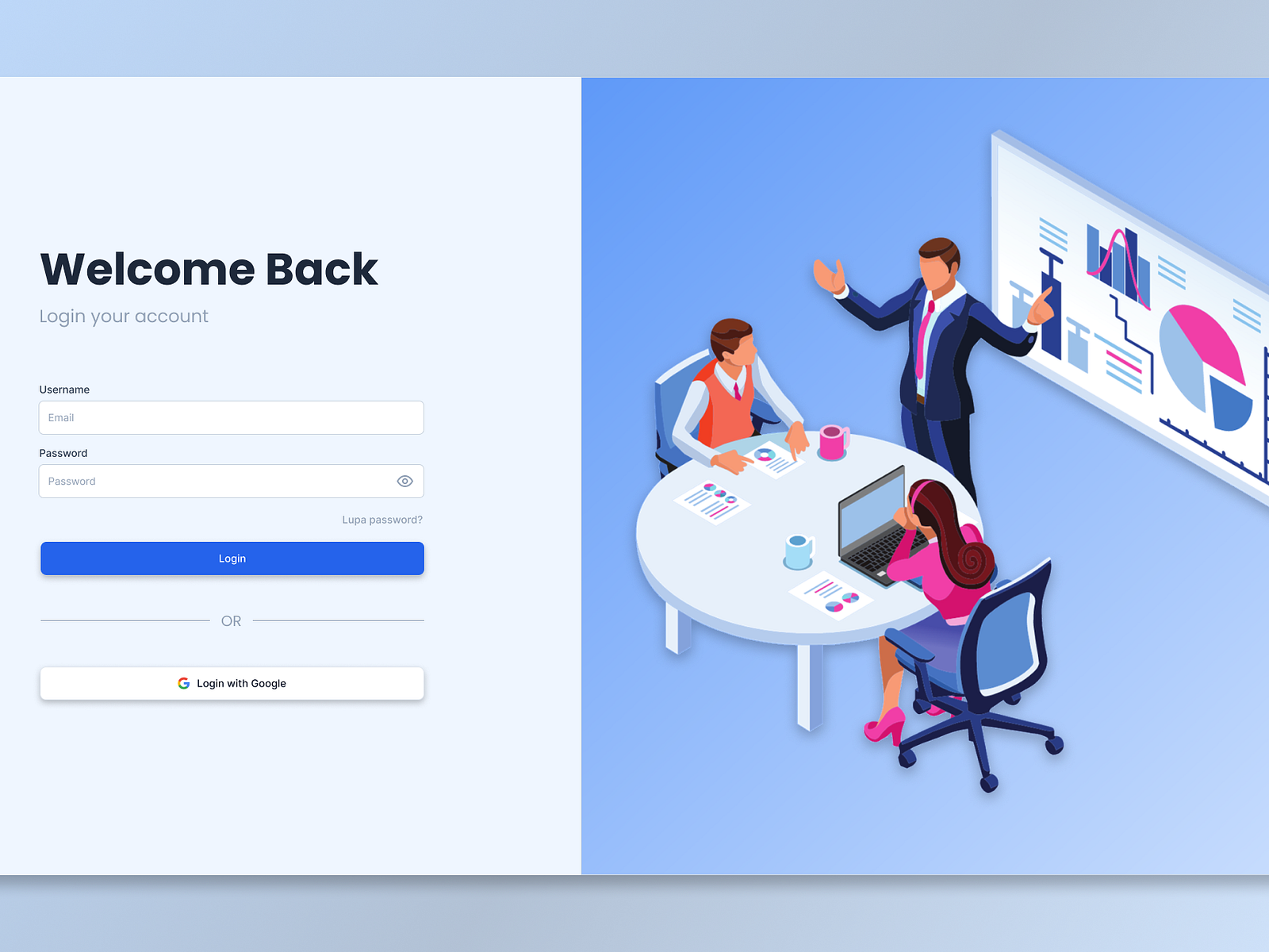 Login UI Design by Deshinta Zahara on Dribbble Login UI Design by Deshinta Zahara on Dribbble