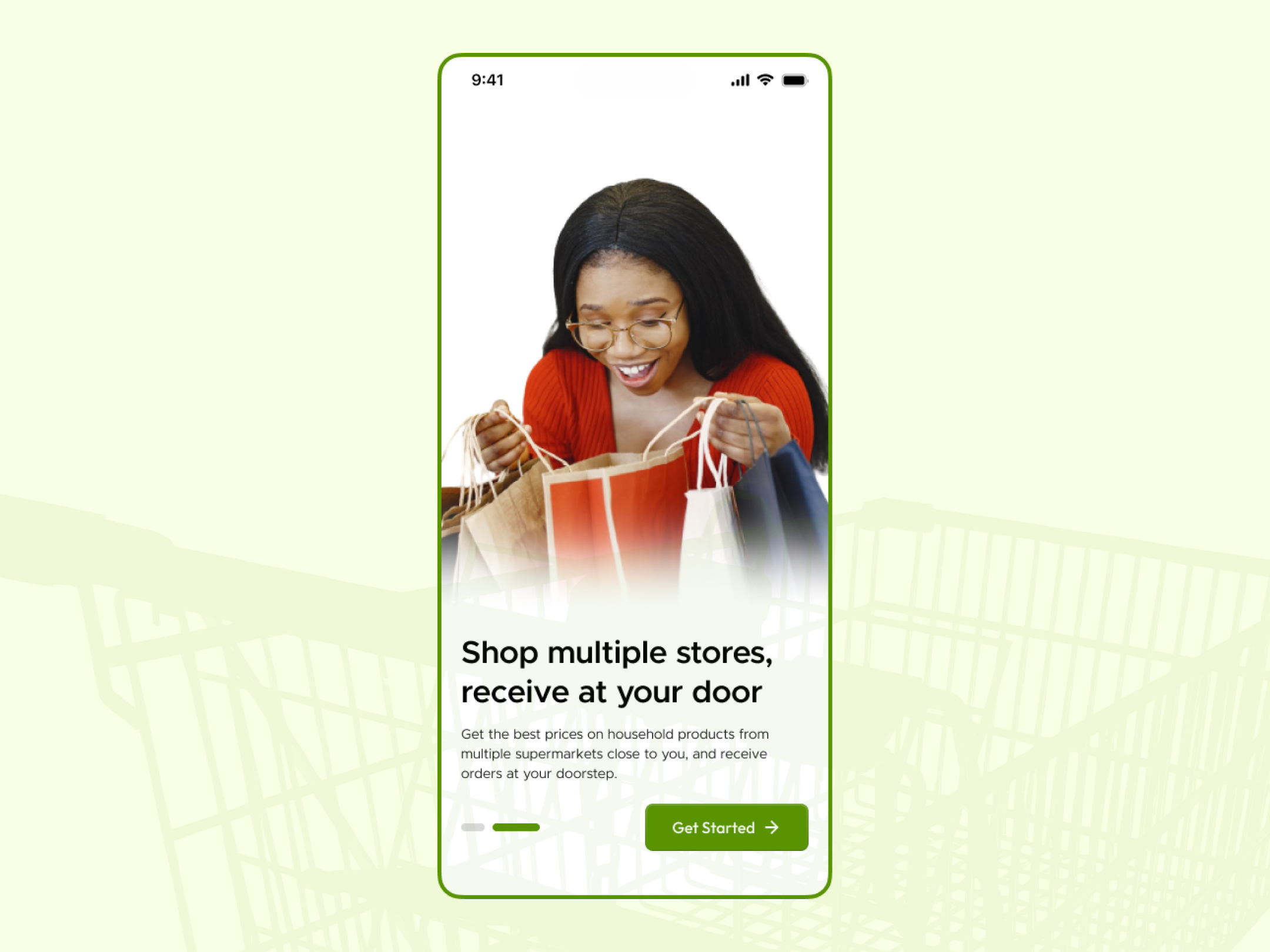 Onboarding screens for an e-commerce mobile app by Chike Ezeiru on Dribbble