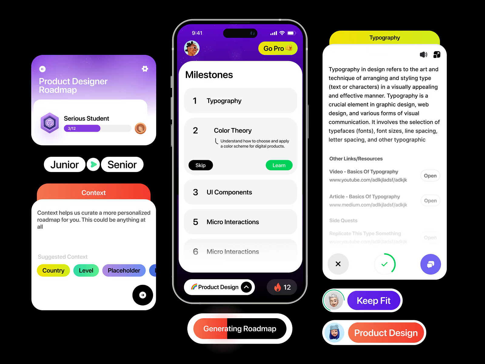 Sensei Mobile App by Inioluwa on Dribbble
