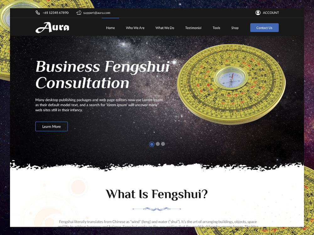 Astrology Website designs, themes, templates and downloadable graphic ...