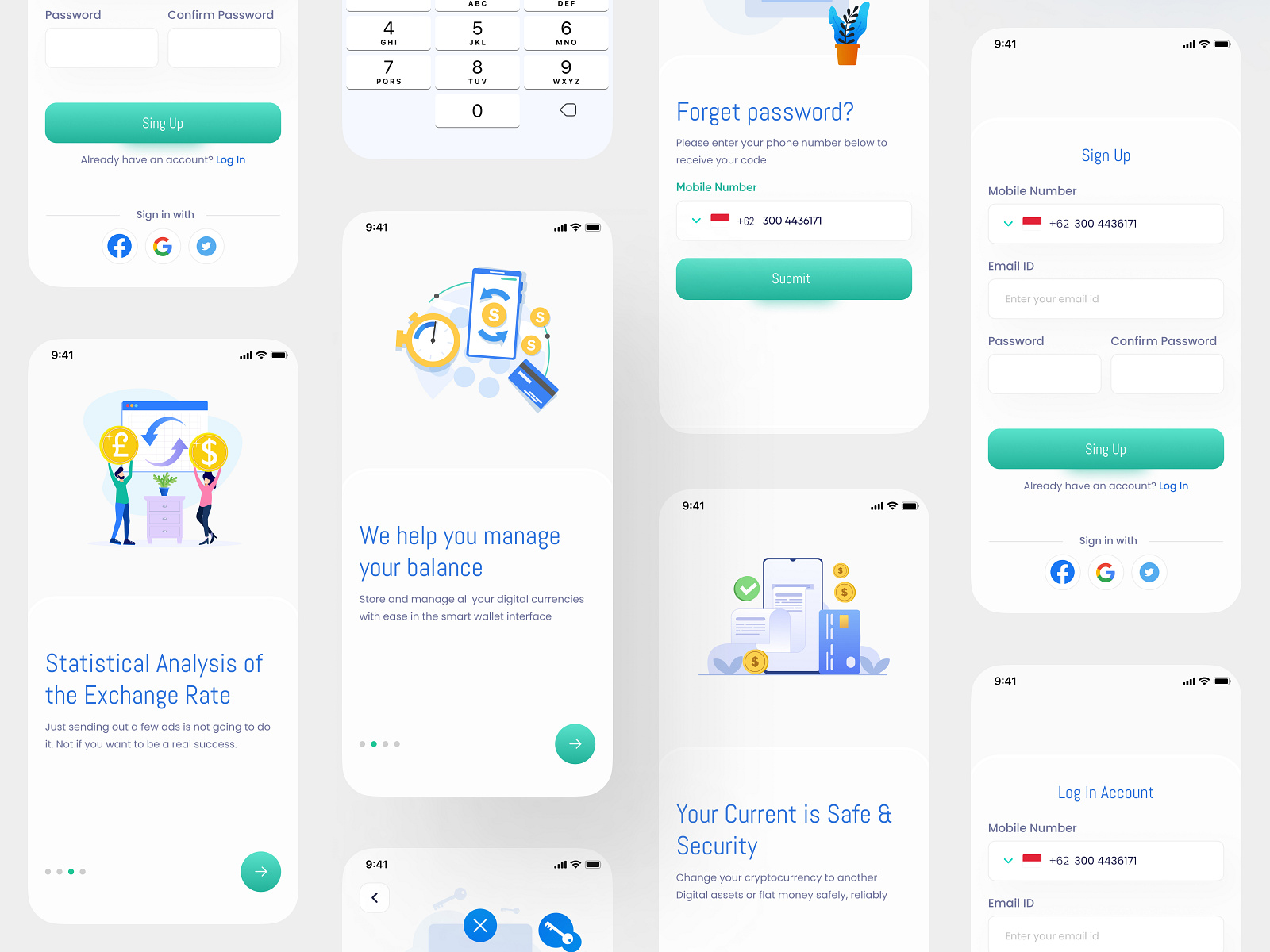 Onboarding Mobile Screen Design By Eleyas Hasan 🏅 On Dribbble