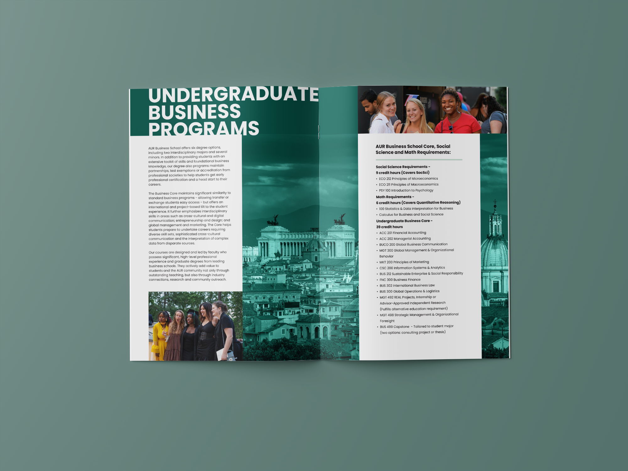 University prospectus design by Arun Manuel on Dribbble