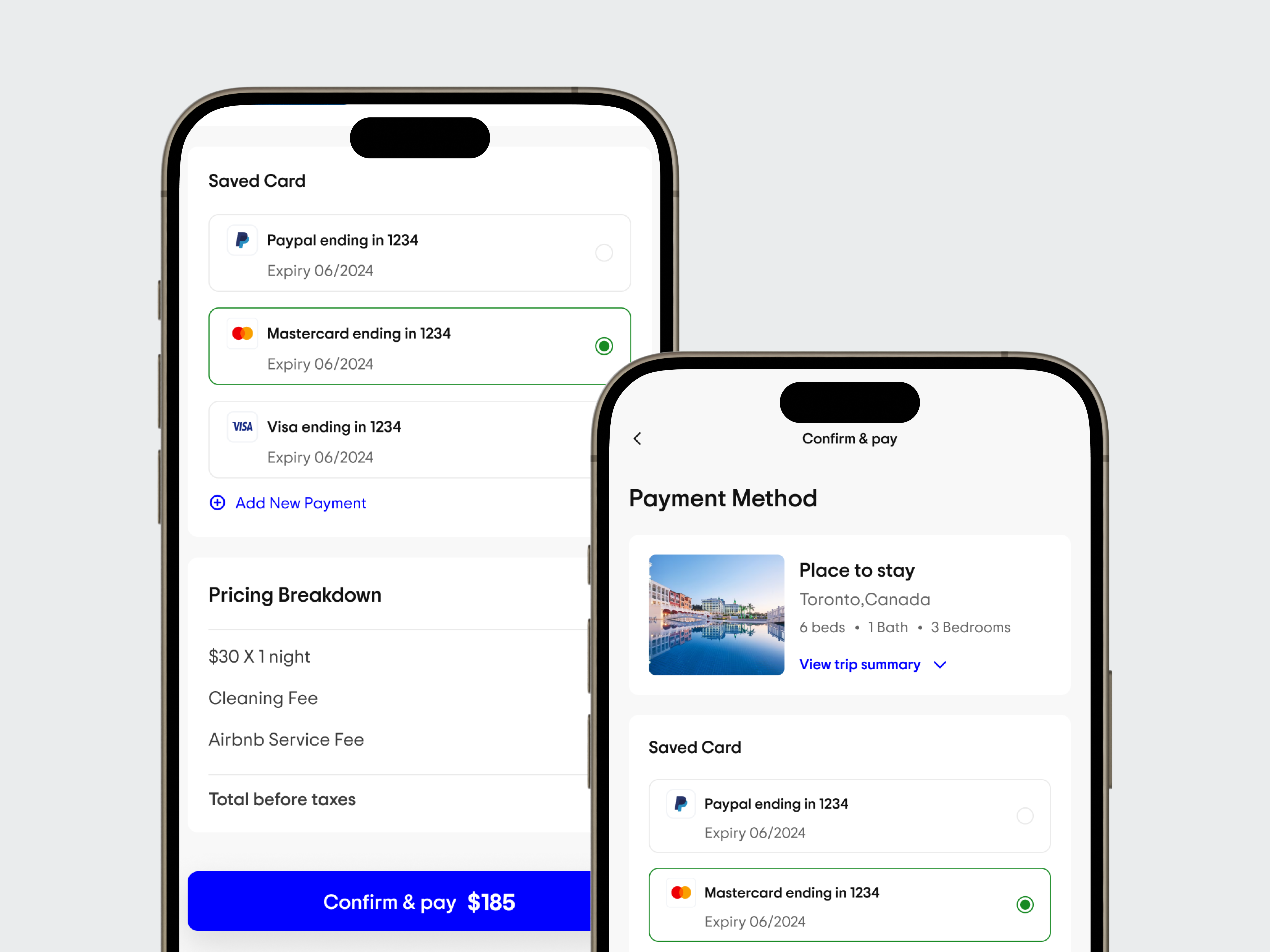 Hotel checkout page by Filllo Design Agency on Dribbble