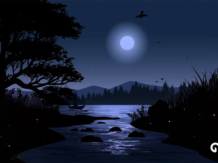 Night Seen Animation designs, themes, templates and downloadable ...