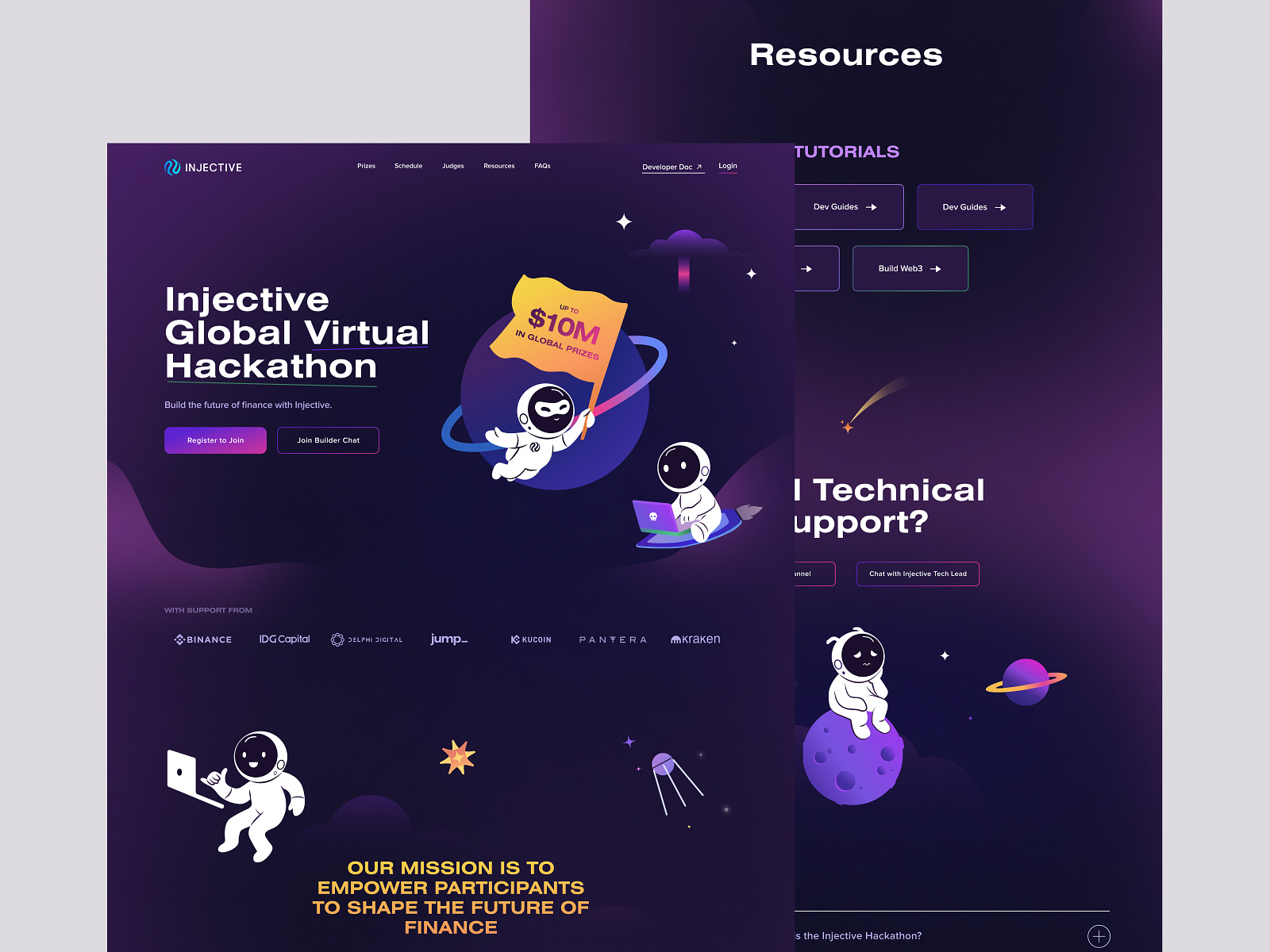 Blockchain Hackathon By Olga Murzova For Visux On Dribbble