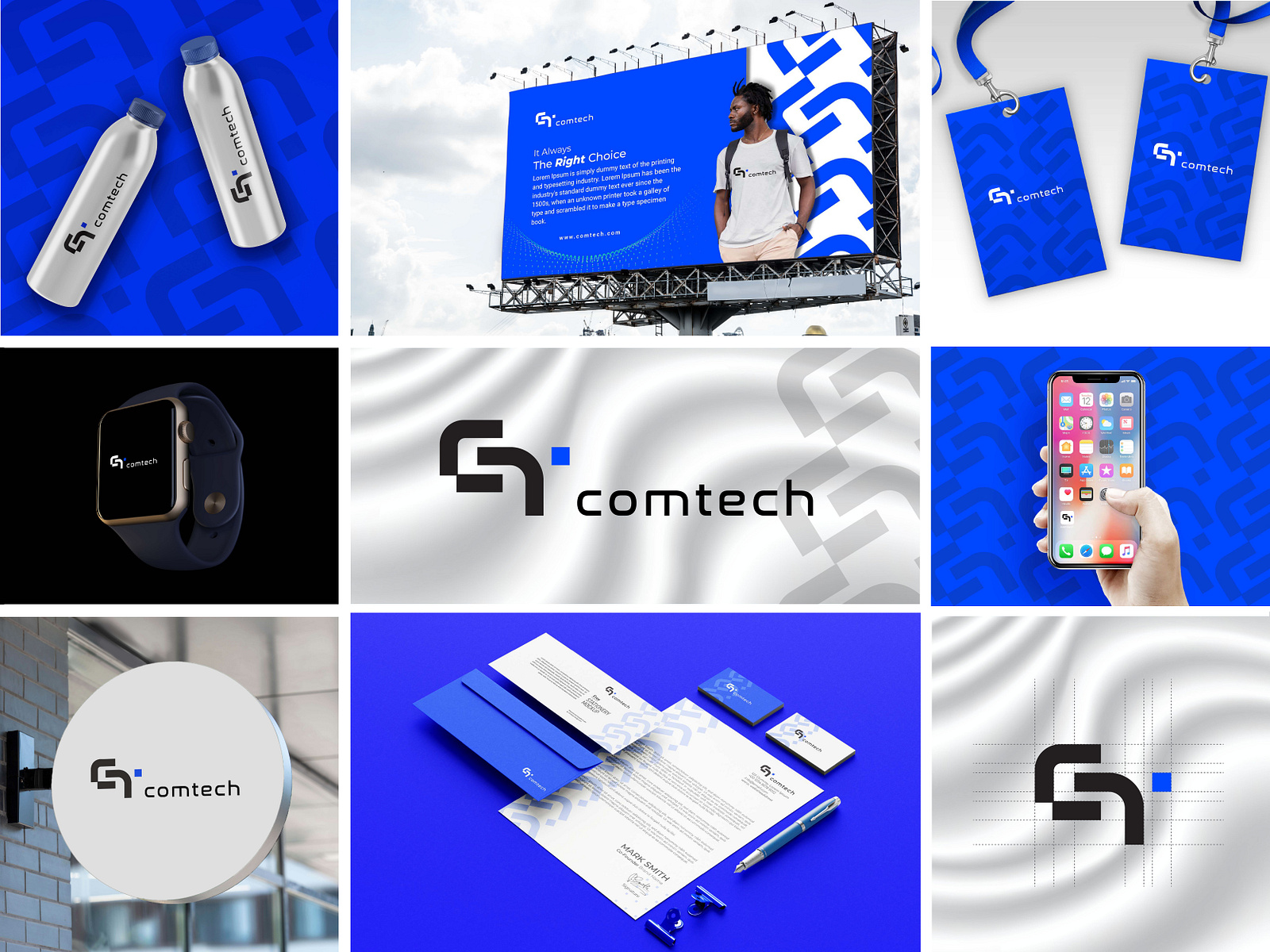 comtech Brand Logo by Marufa Yasmin on Dribbble