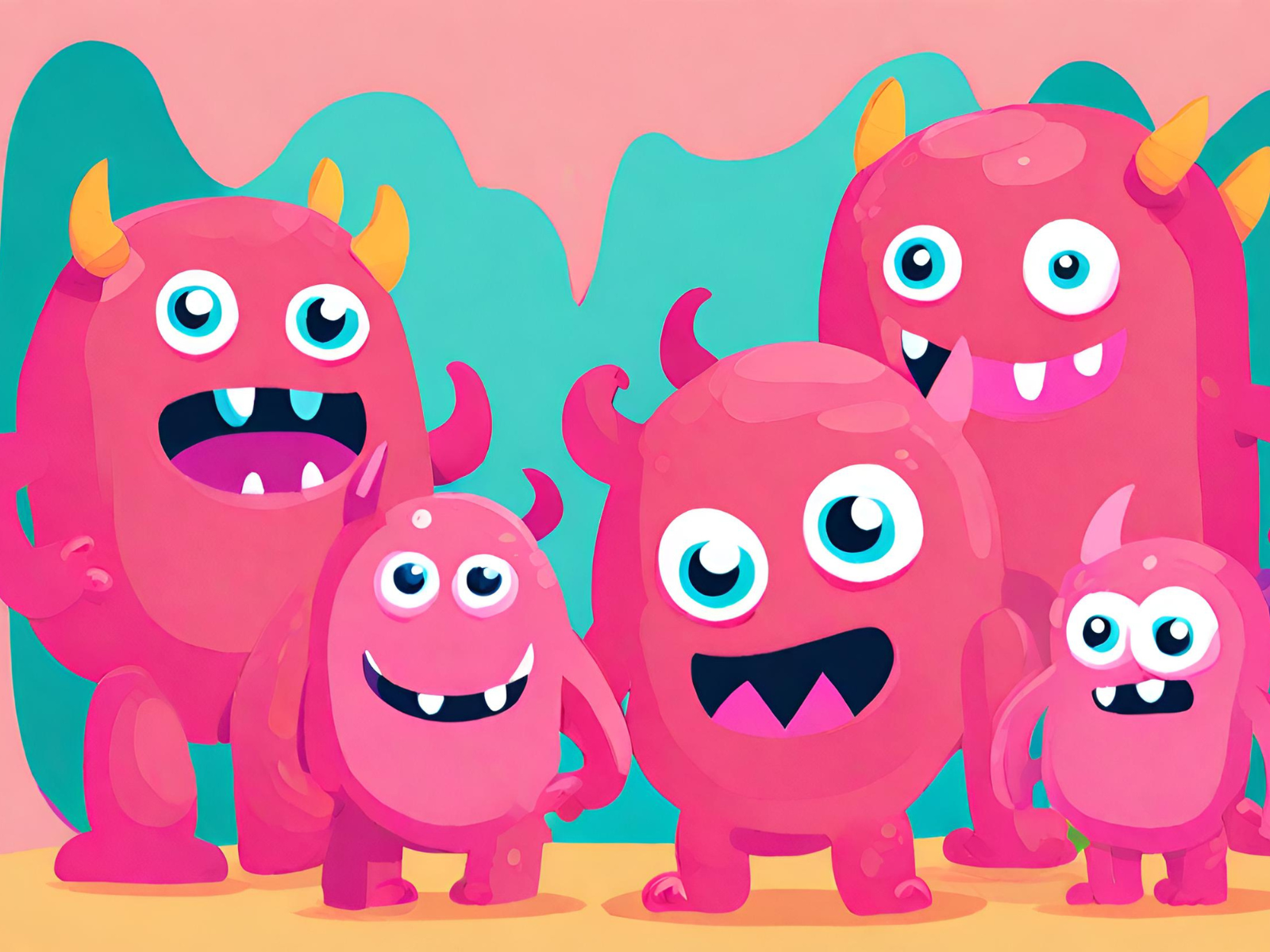 Nice Monsters by David Erik on Dribbble