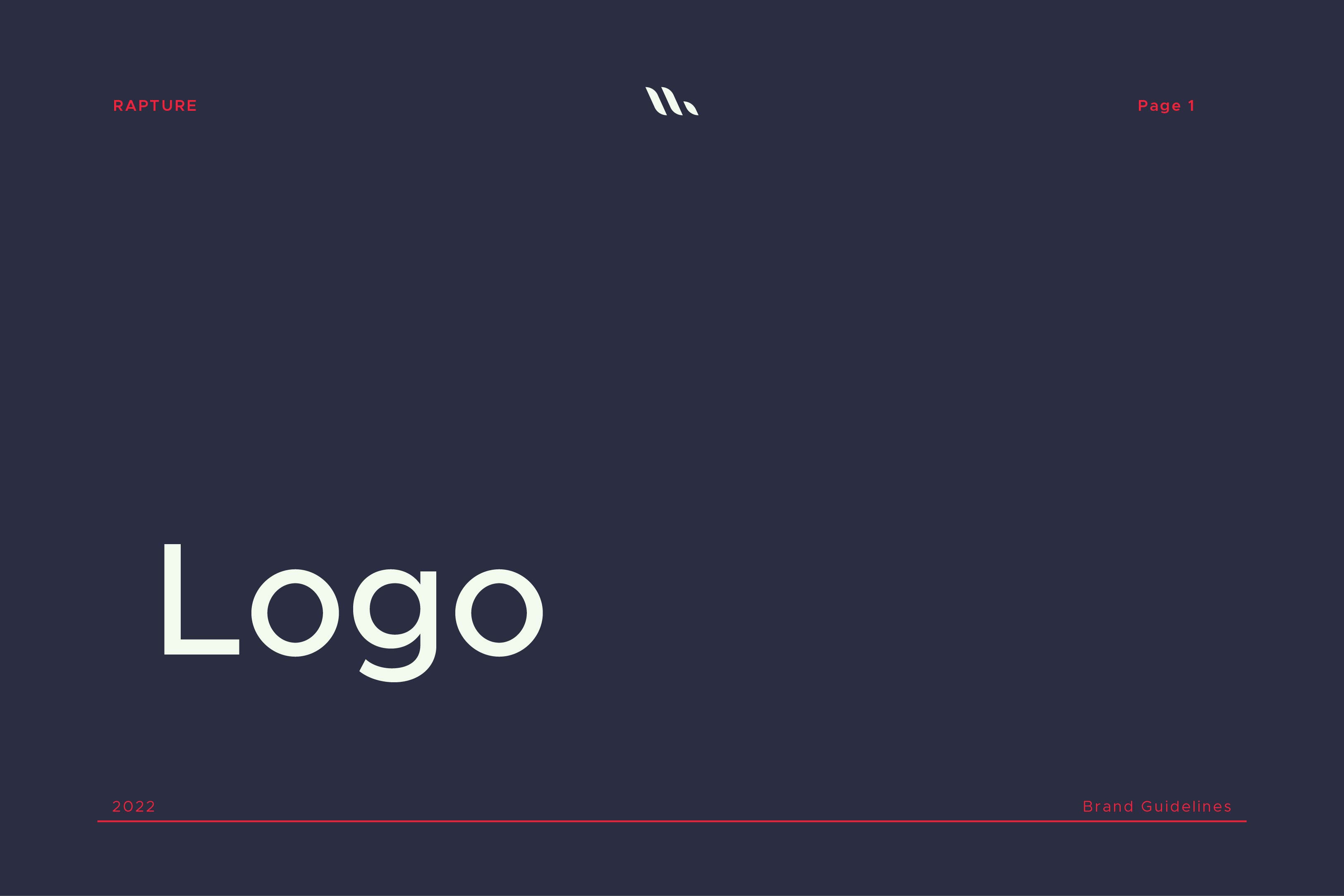Rapture Logo & Brand Guidelines | Visual Identity by Usamah F. Klayr on ...