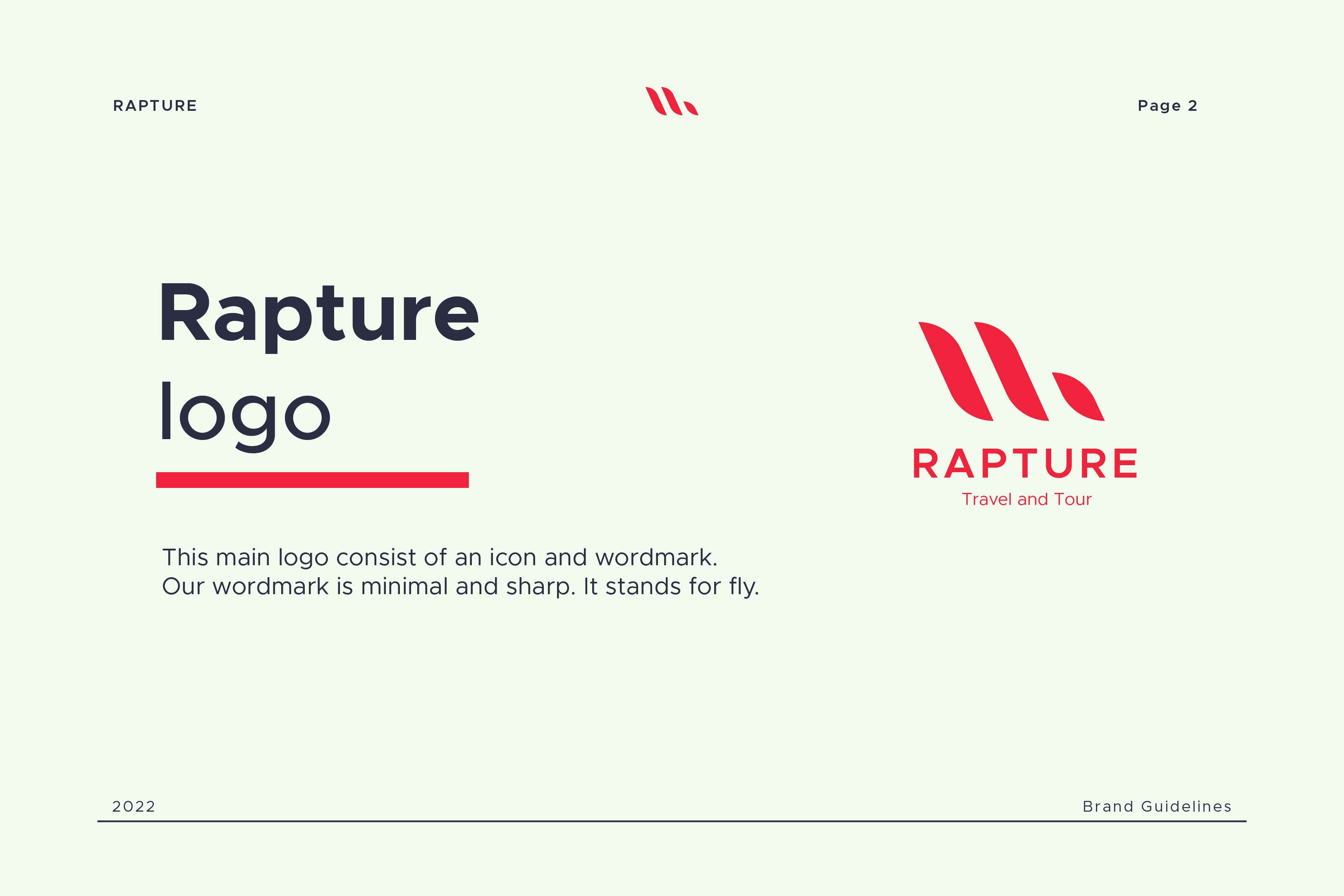 Rapture Logo & Brand Guidelines | Visual Identity by Usamah F. Klayr on ...
