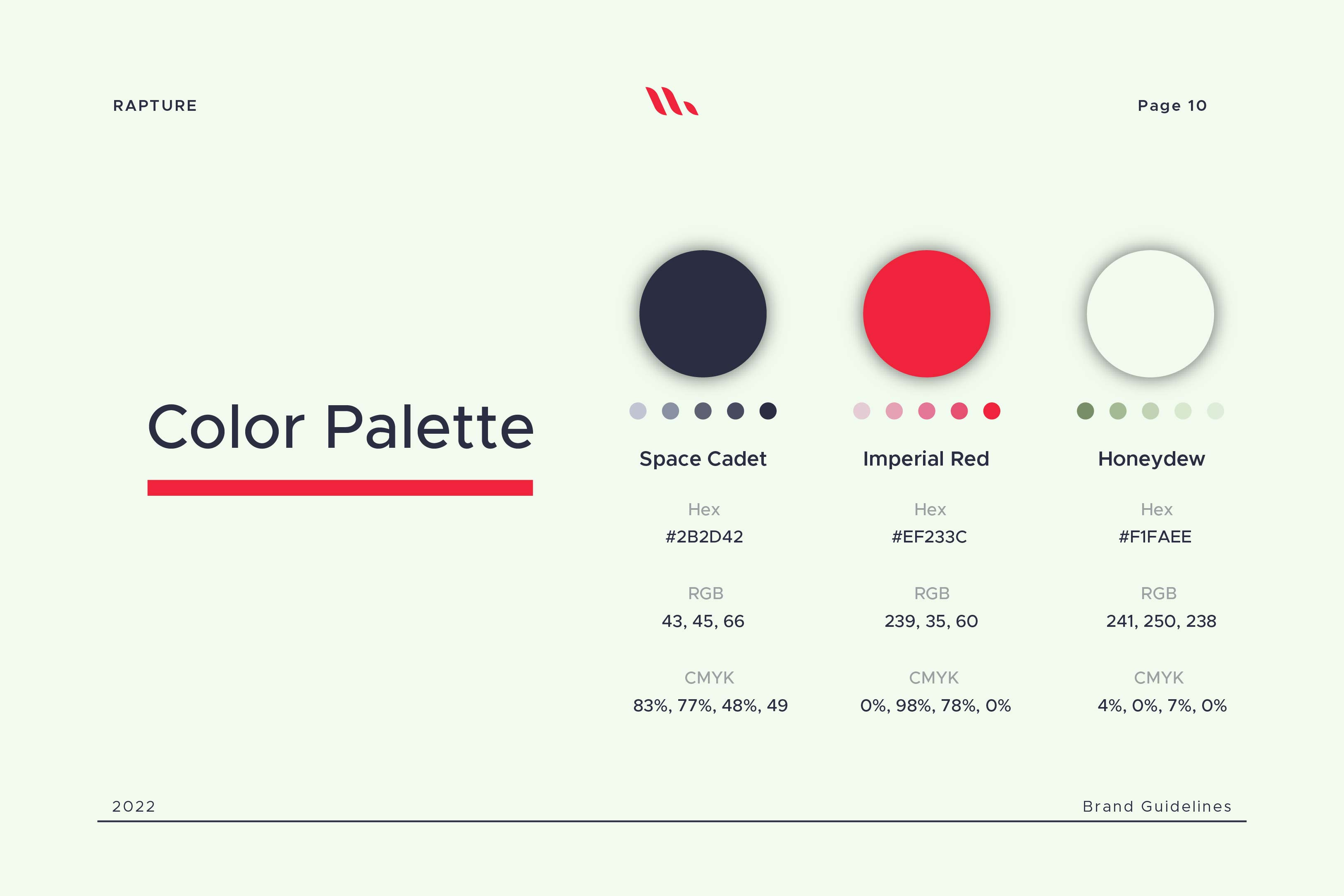 Rapture Logo & Brand Guidelines | Visual Identity by Usamah F. Klayr on ...