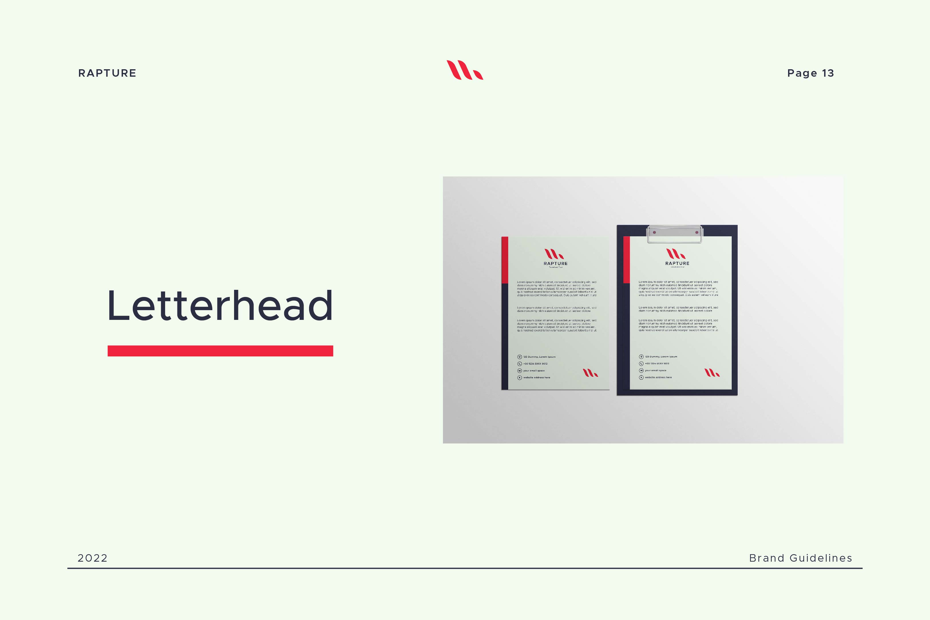 Rapture Logo & Brand Guidelines | Visual Identity by Usamah F. Klayr on ...