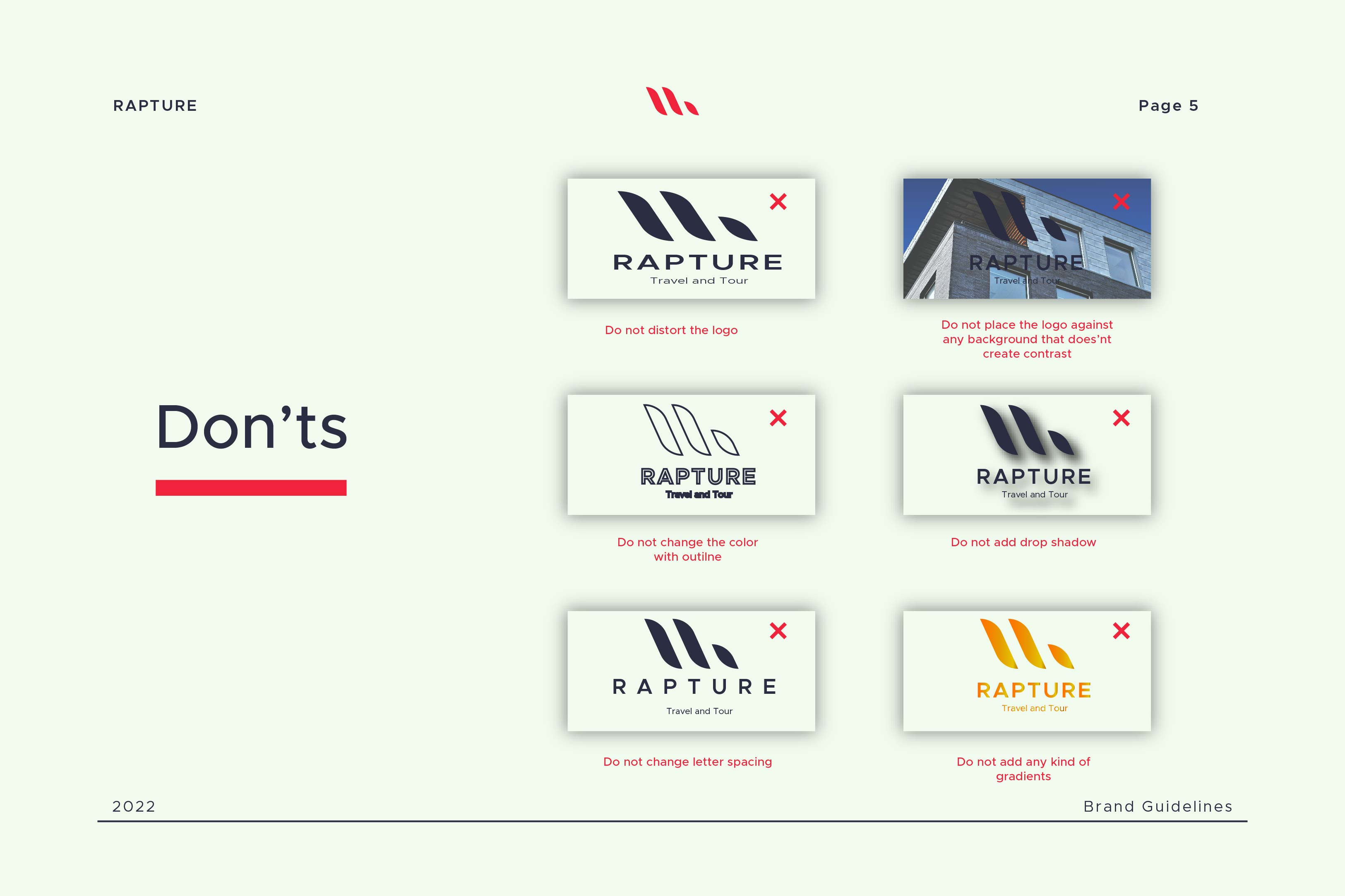 Rapture Logo & Brand Guidelines | Visual Identity by Usamah F. Klayr on ...
