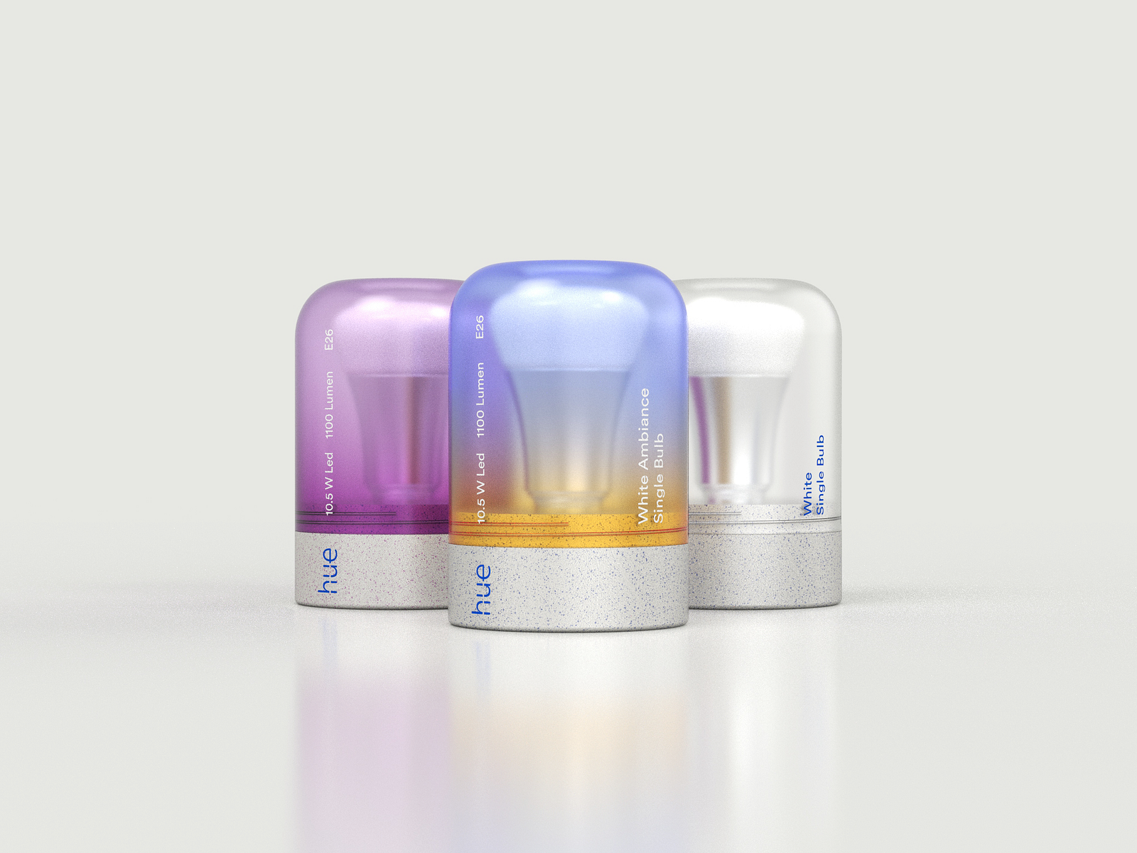 Lightbulb Packaging Redesign | Philips Hue by Siyu Shen on Dribbble