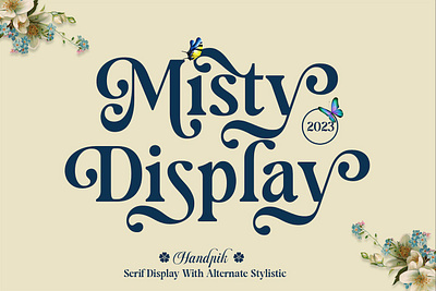 Misty Font by Graphic Assets on Dribbble