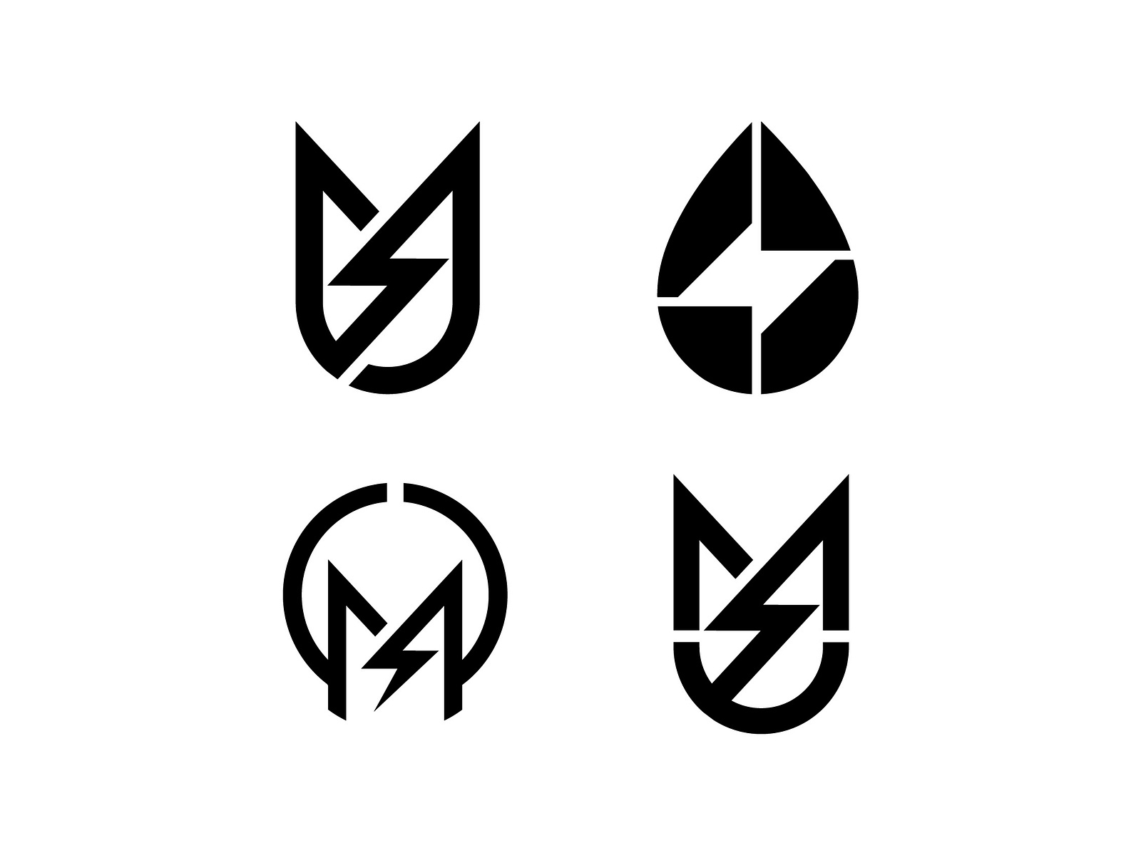 Power Logo by Ilyas Ali Rangkuti on Dribbble