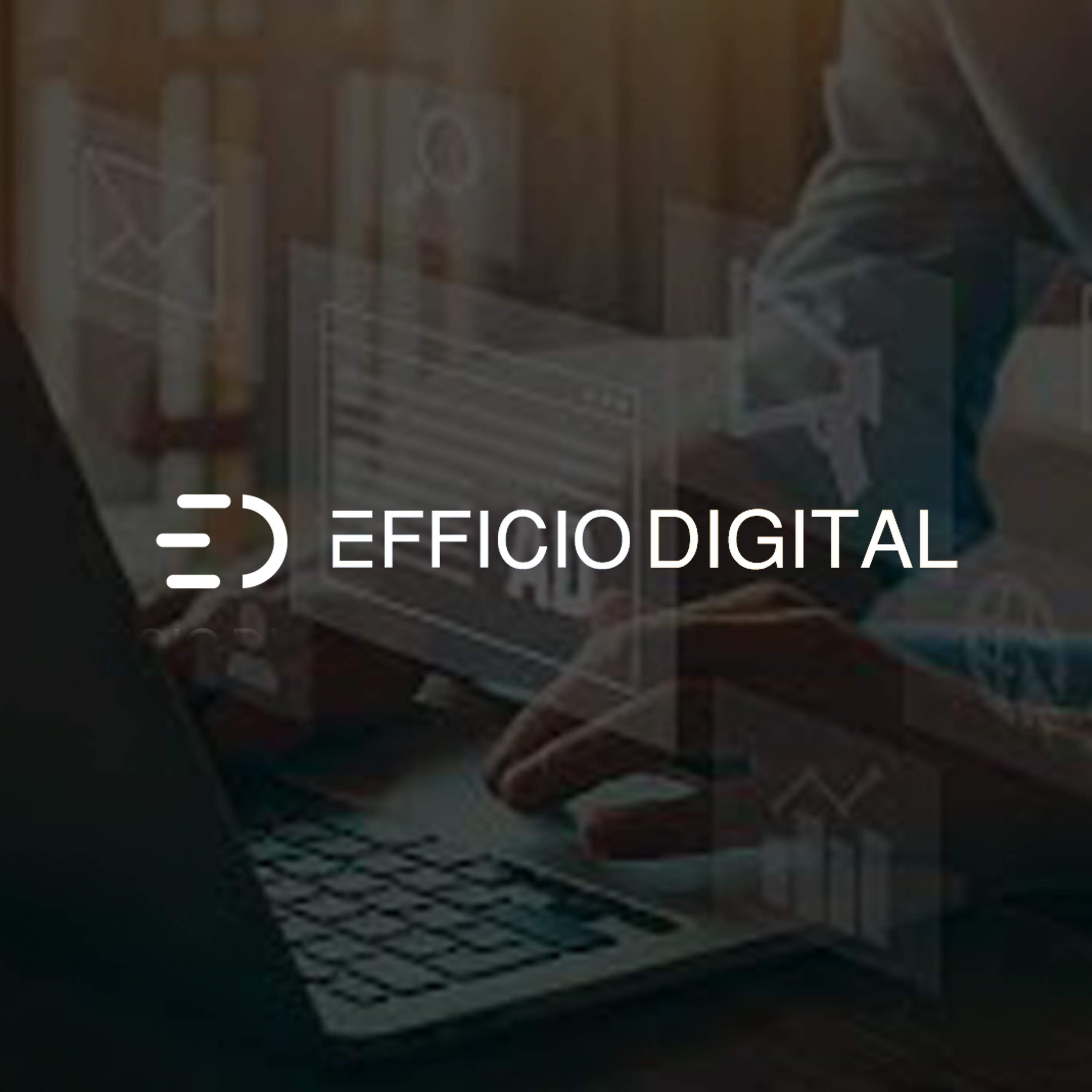 efficio digital logo by Umair Shah on Dribbble