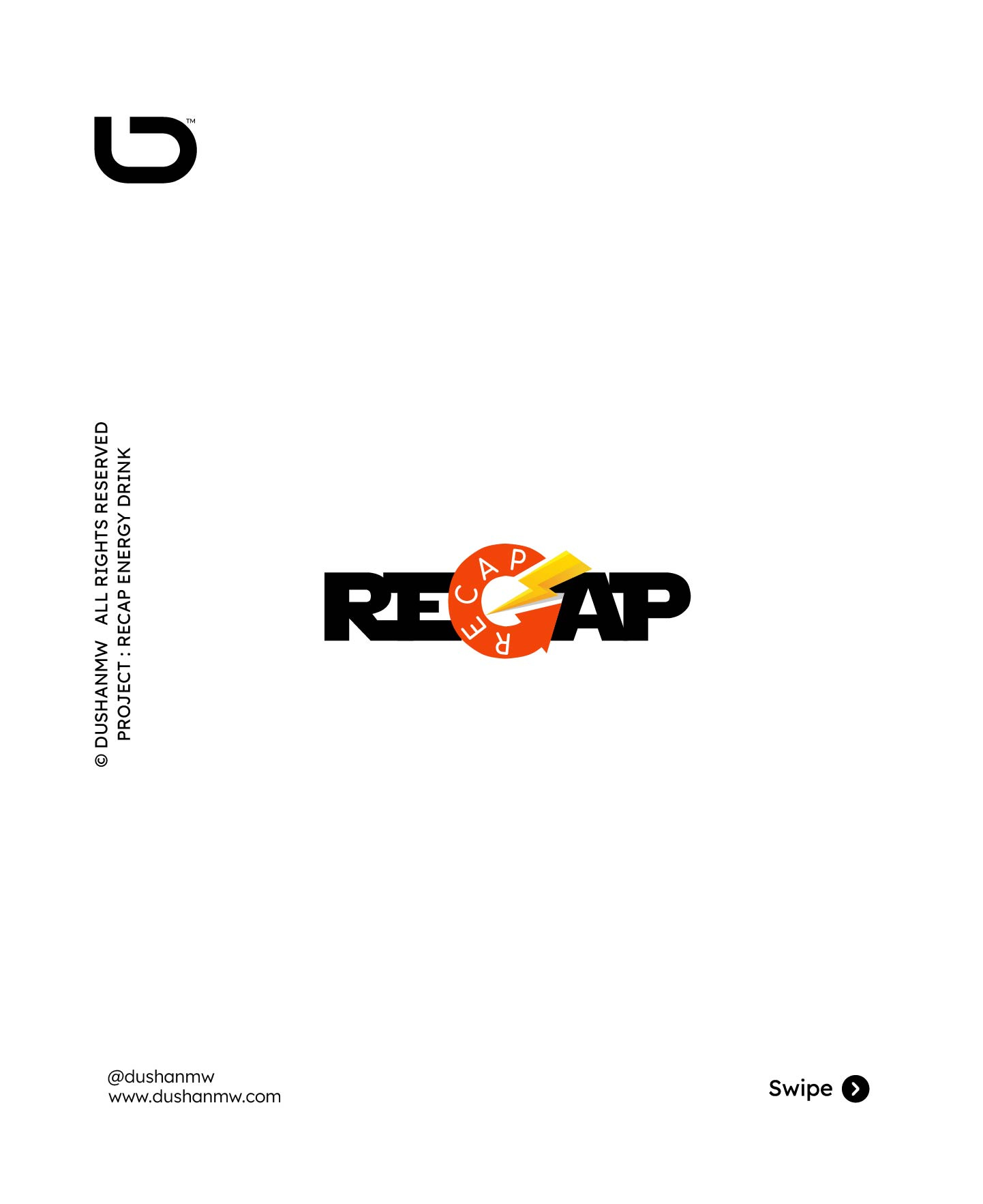 RECAP Energy Drink Logo by Dushan Wijesekara on Dribbble
