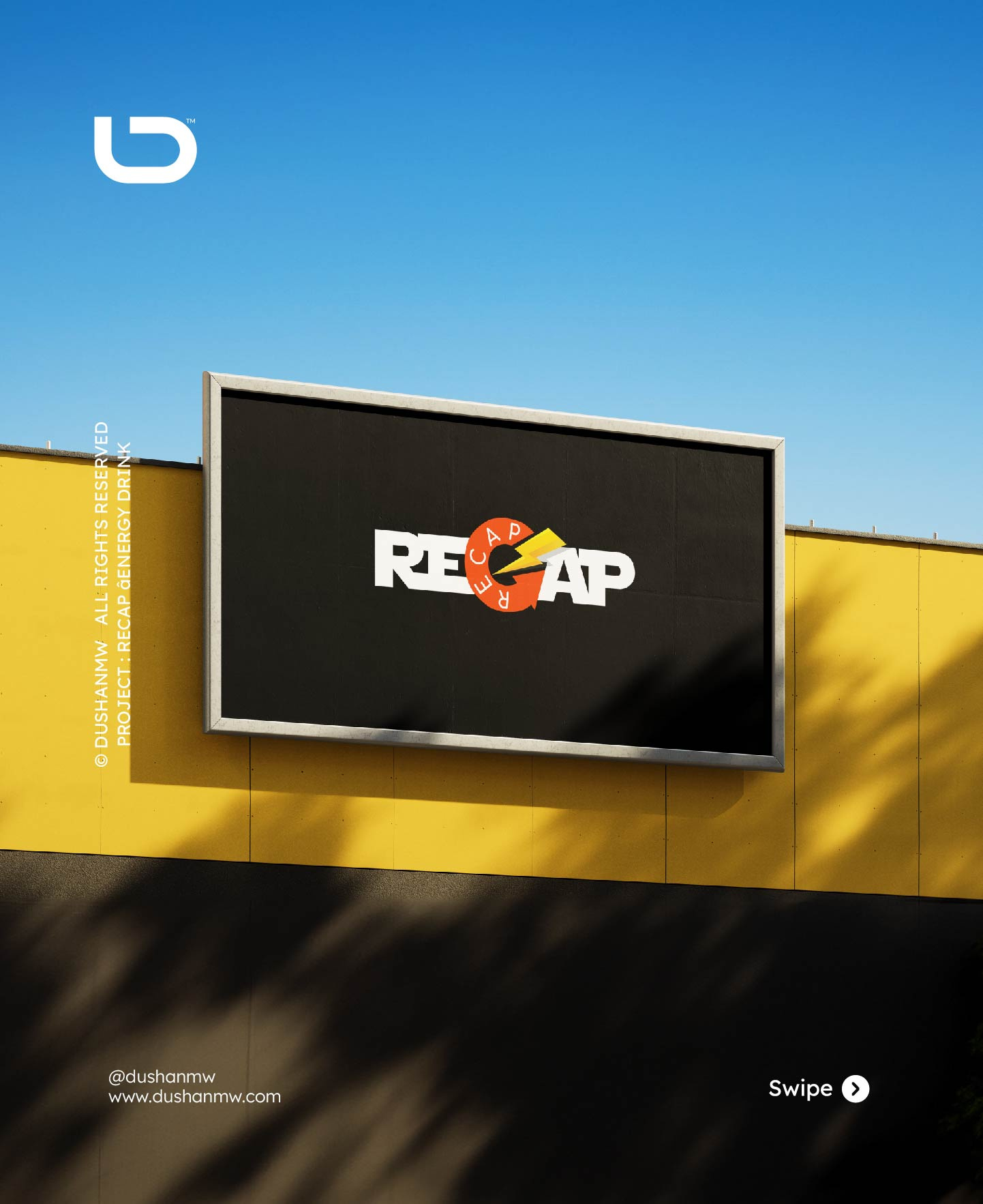 RECAP Energy Drink Logo by Dushan Wijesekara on Dribbble