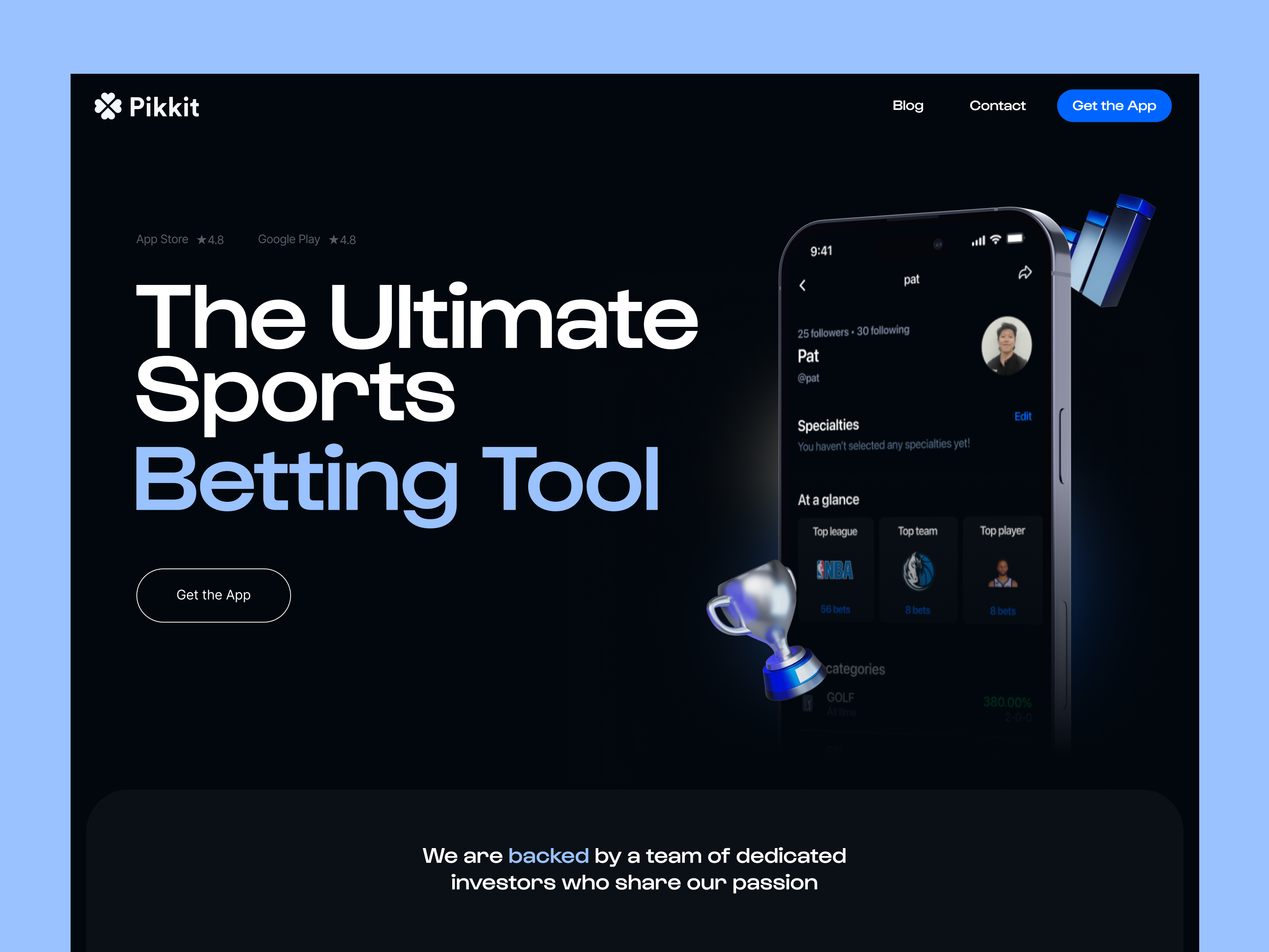 Case Study: Pikkit Website Design by tubik UX for tubik on Dribbble