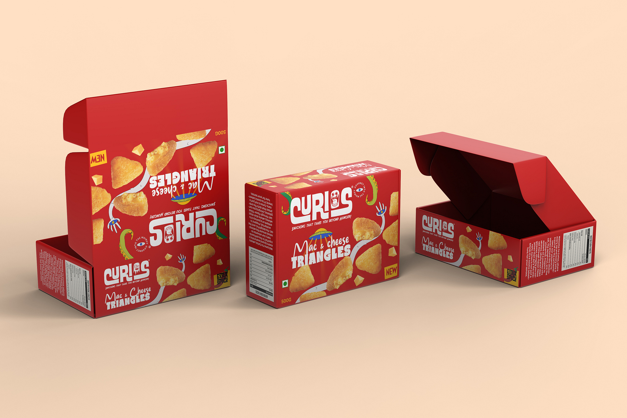 Snacks Packaging and Identity by Himanshu Bisht on Dribbble