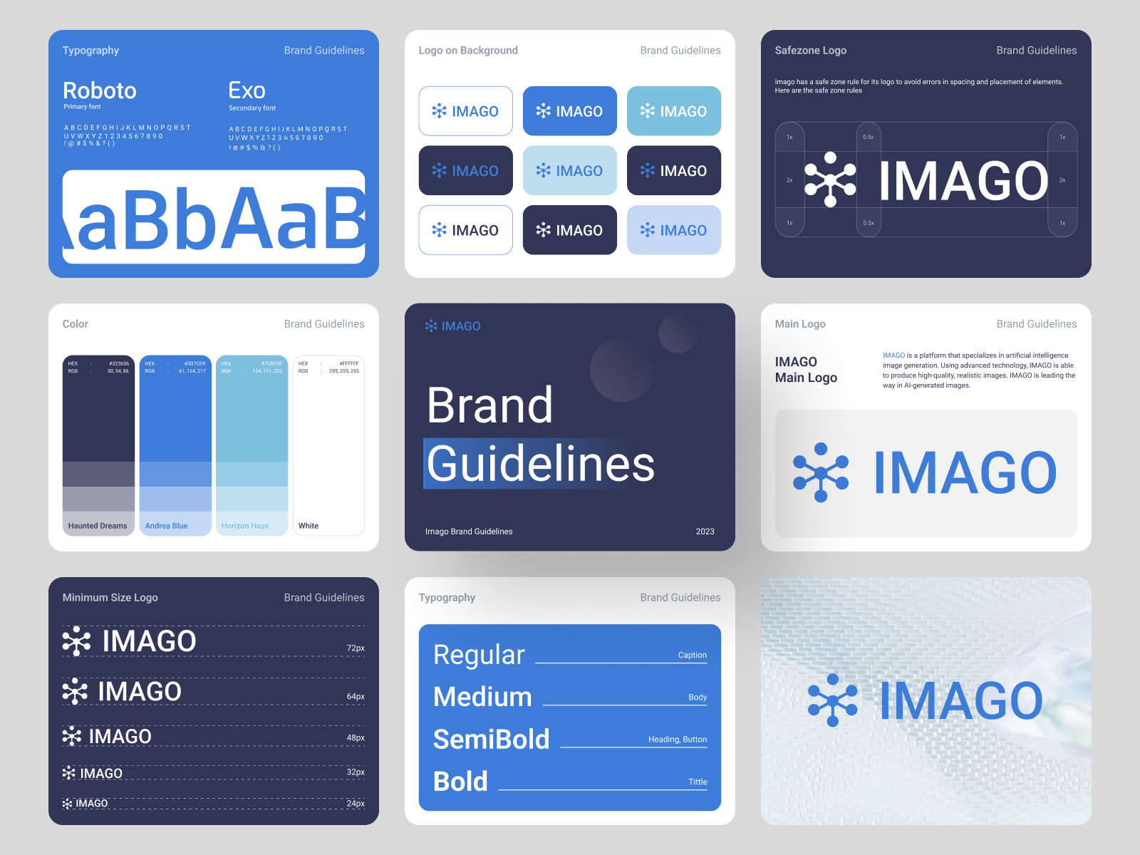 IMAGO - Brand Guidelines by Nadila Nuryadina for ItWorks Agency on Dribbble