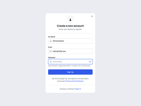Browse thousands of Sign Up images for design inspiration | Dribbble