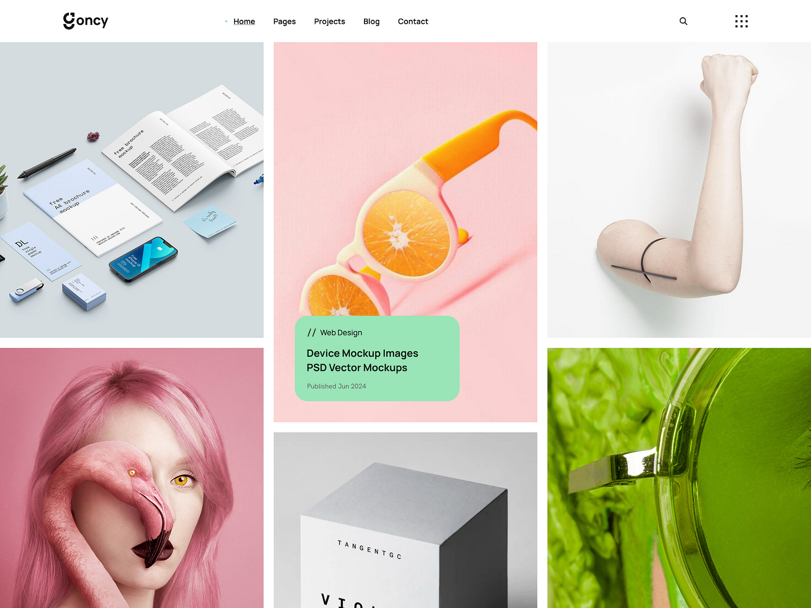 Portfolio Home Page by Towkibur Rahman on Dribbble