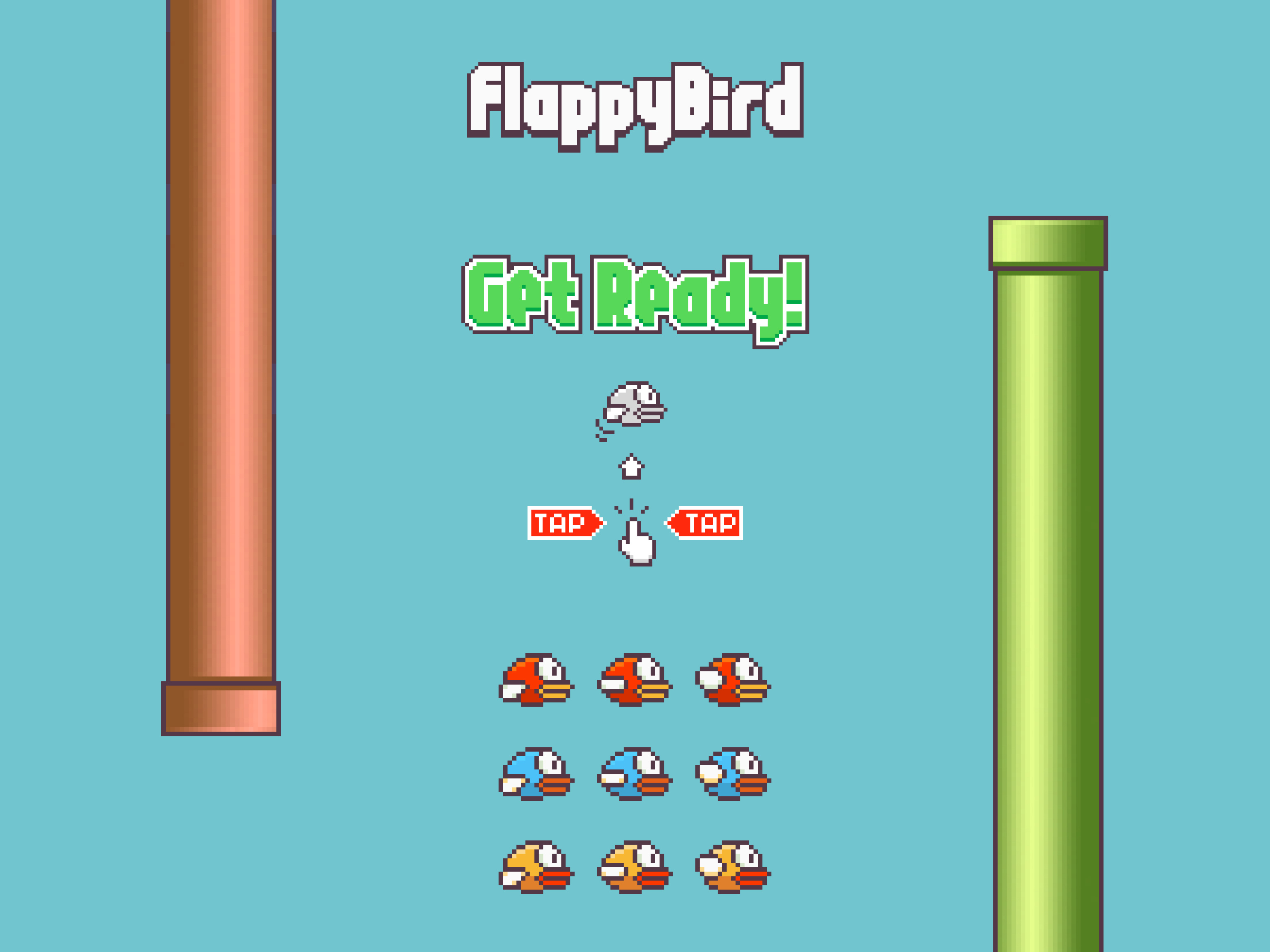 2024 FlappyBird: Game assets by Vlad (Vladethless) Dyshkant on Dribbble