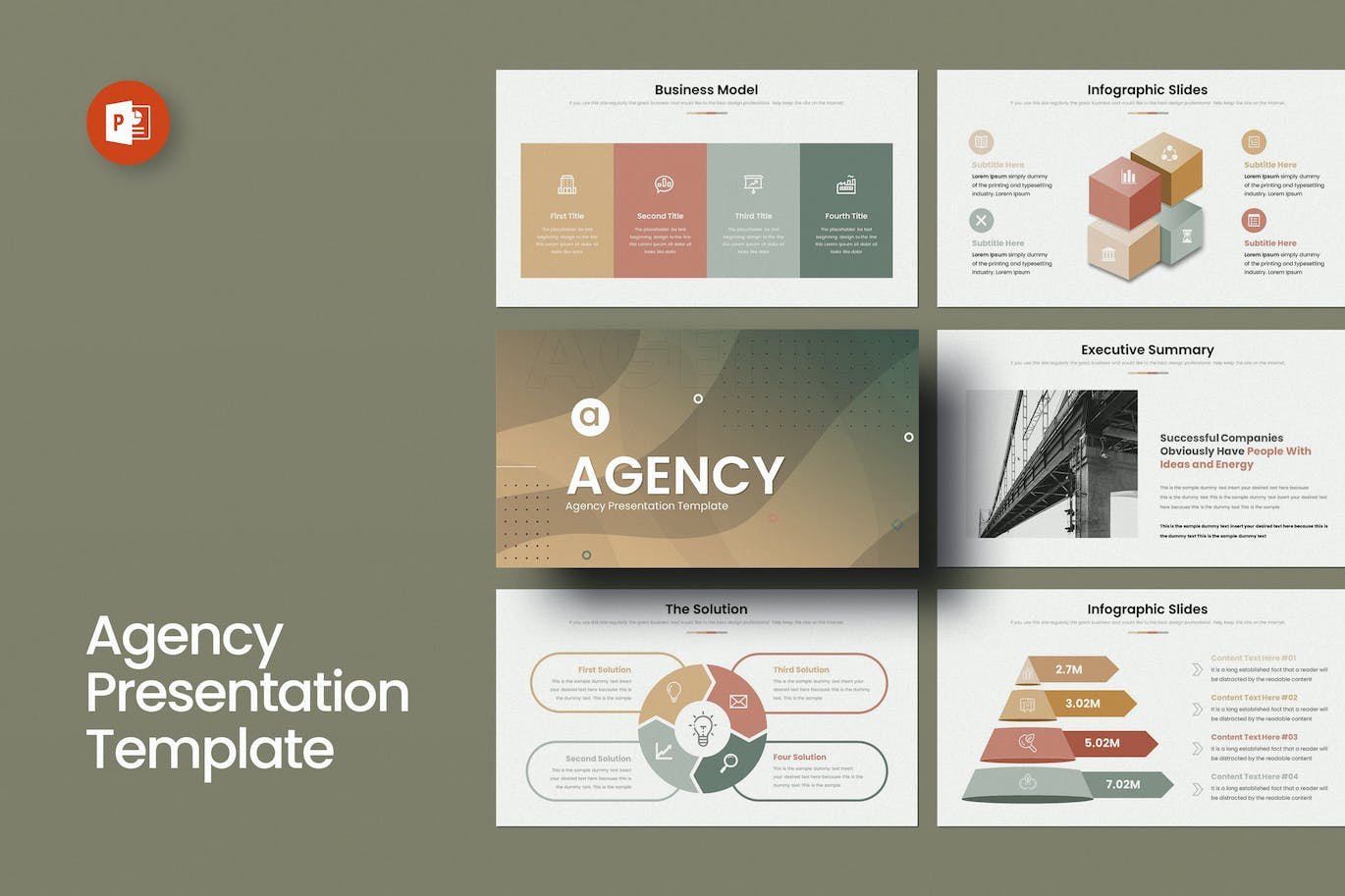 Agency PowerPoint Presentation Template by Klit Vogli on Dribbble