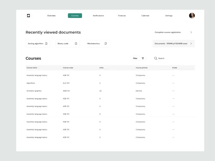 Browse thousands of Course Page images for design inspiration | Dribbble