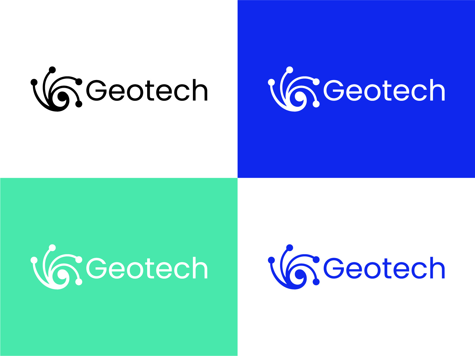 Geotech logo | Letter G + tech logo design, Brand Identity by Sajal ...