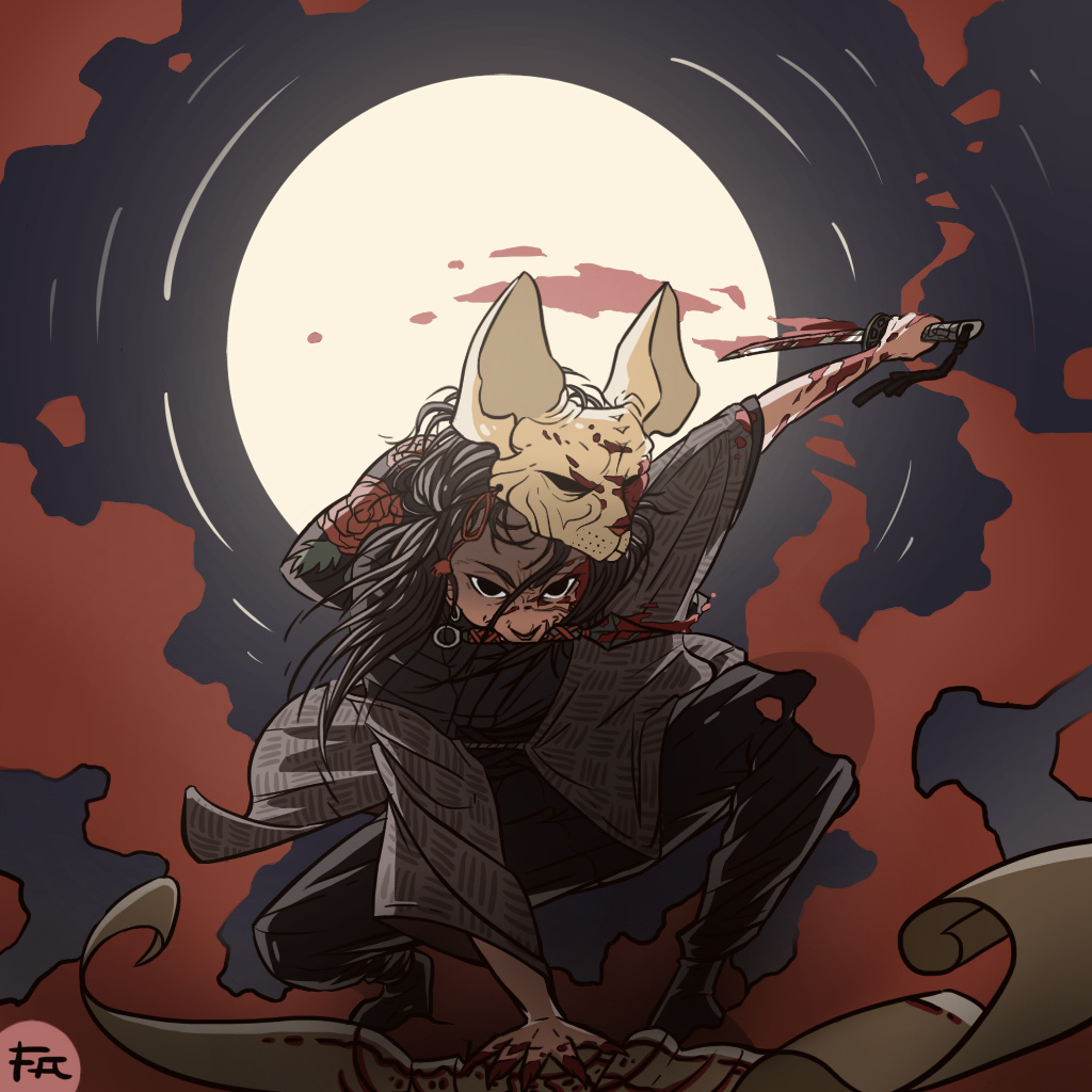 Sphinx Samurai Monafinden by Fajar FA on Dribbble