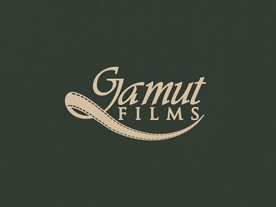 Gamut Films | Vintage logo design by Syed Ashir Chowdhery on Dribbble