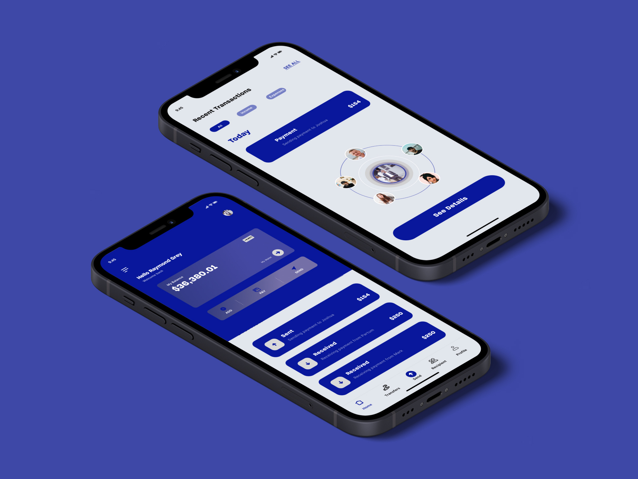Transaction Mobile App-UI/UX by Raymond Abaya on Dribbble