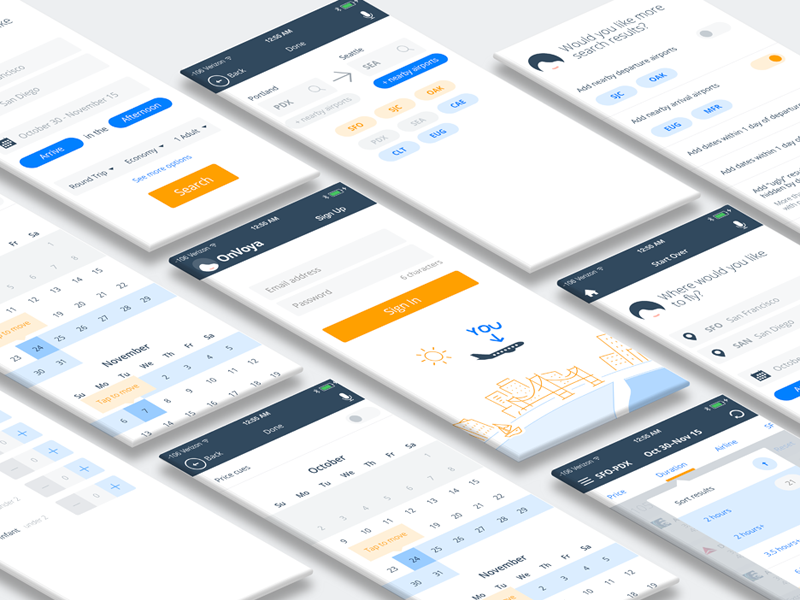 Reactjs Travel App Ui Ux Design System Illustration By Deborah Ufw On Dribbble