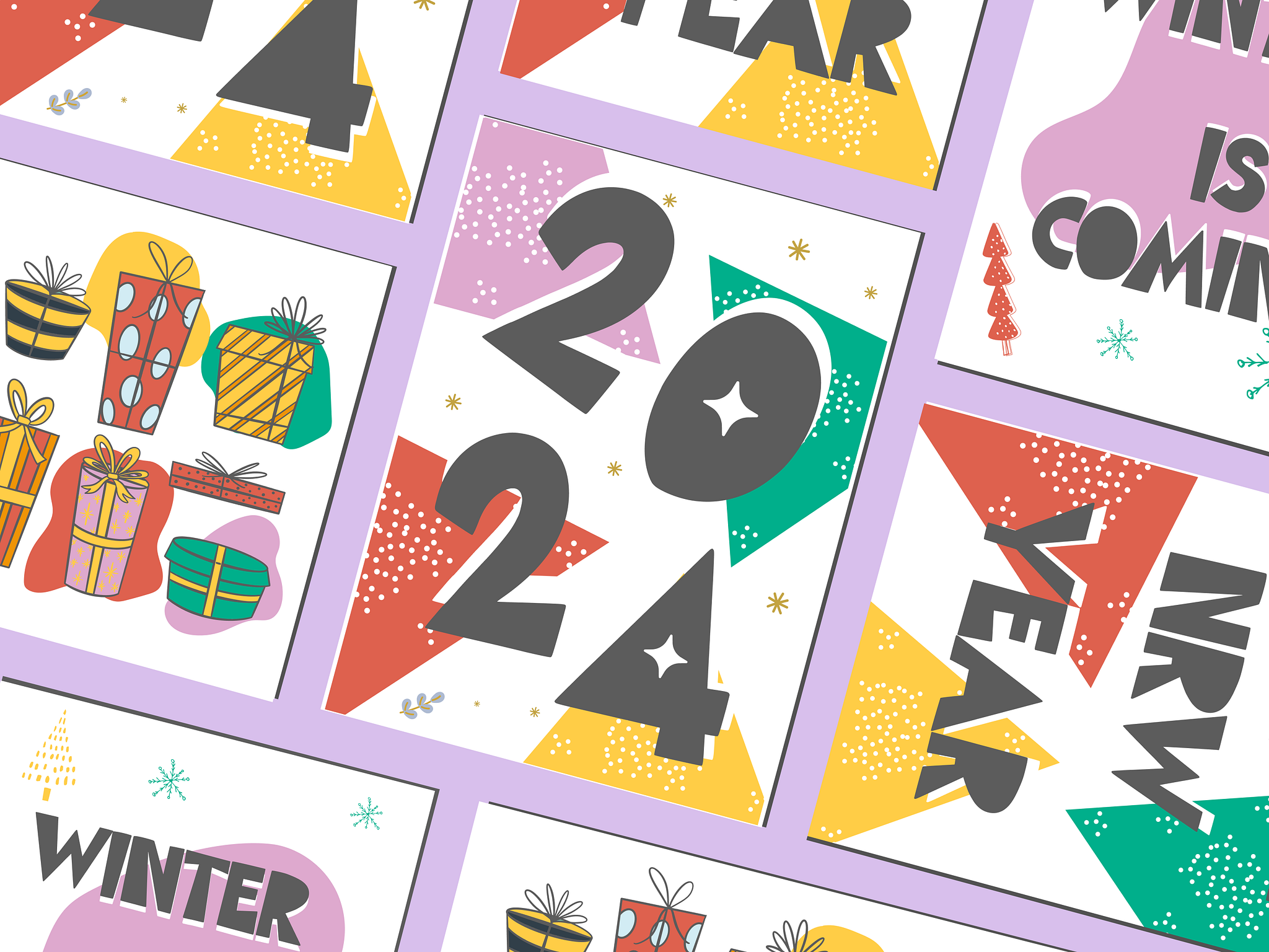 Happy New Year 2024 by MQoS UI/UX for MultiQoS on Dribbble