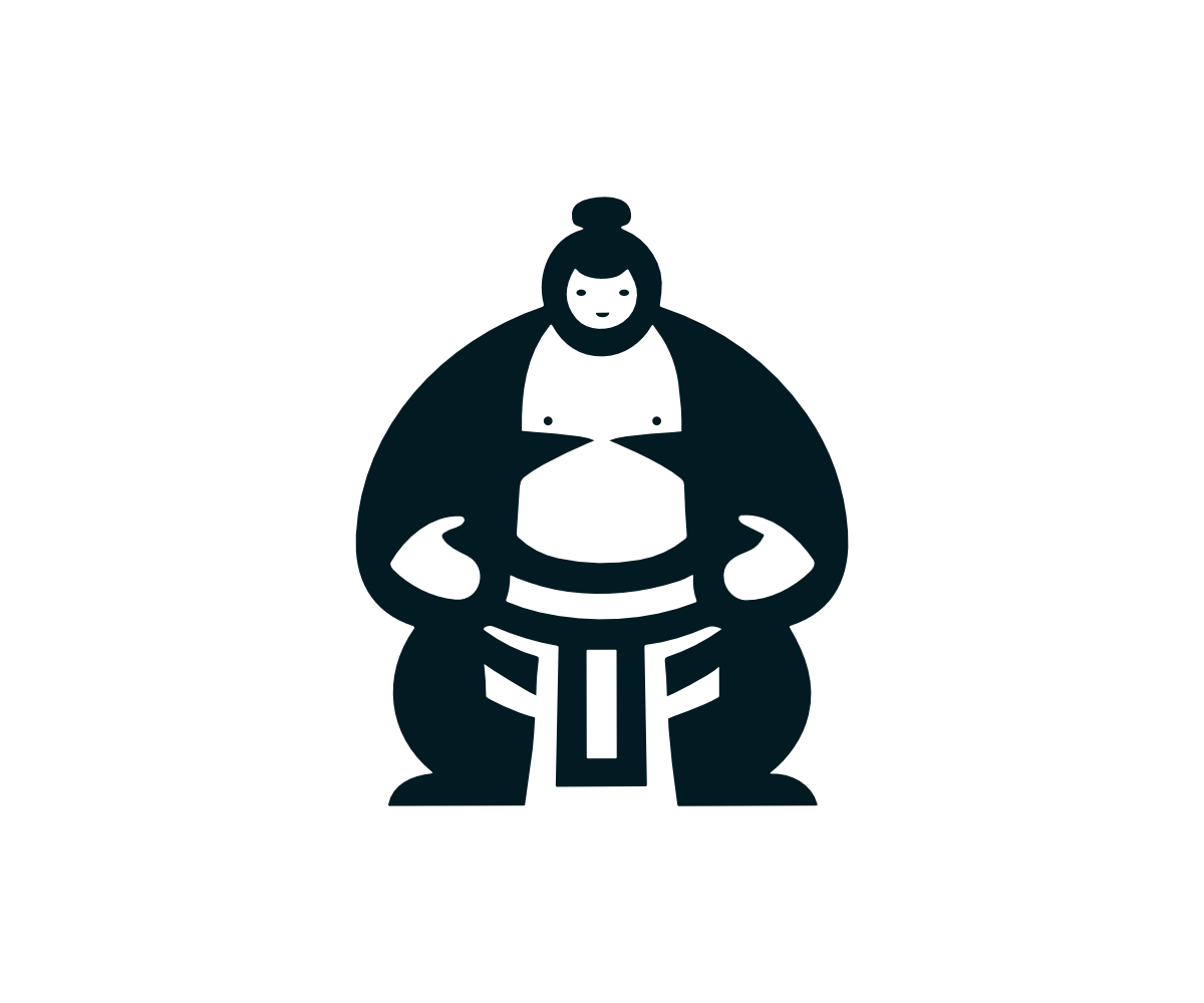 Sumo Wrestling Logo Sumo Fight Logo