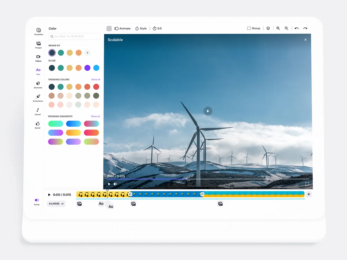 Browse thousands of Video Editing images for design inspiration | Dribbble