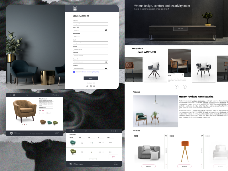 Ecommerce website UI/UX Design by Ninuca Tatishvili on Dribbble