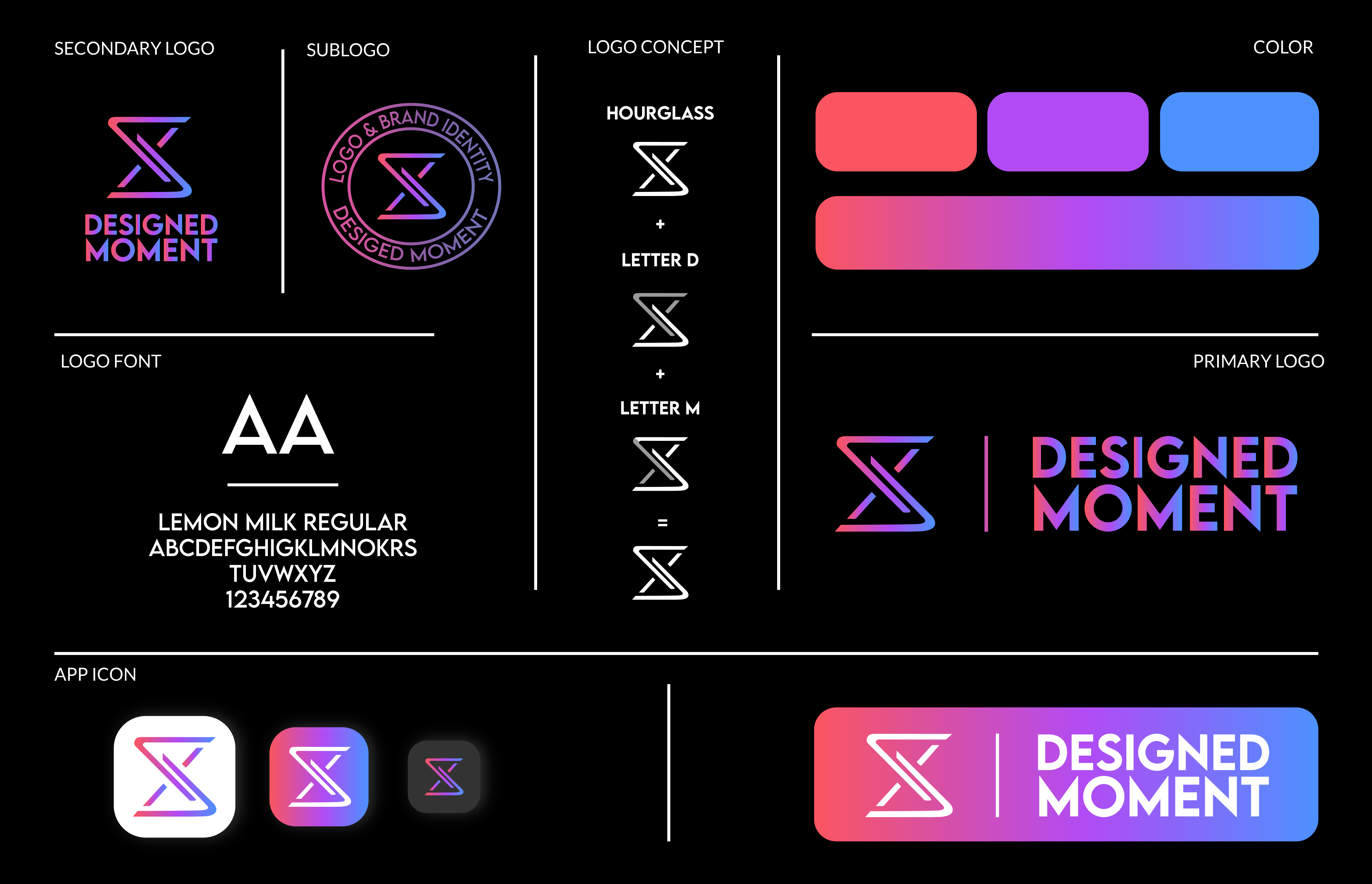 Designed Moment Studio - Logo Design & Brand Identity by Zakia BK on ...