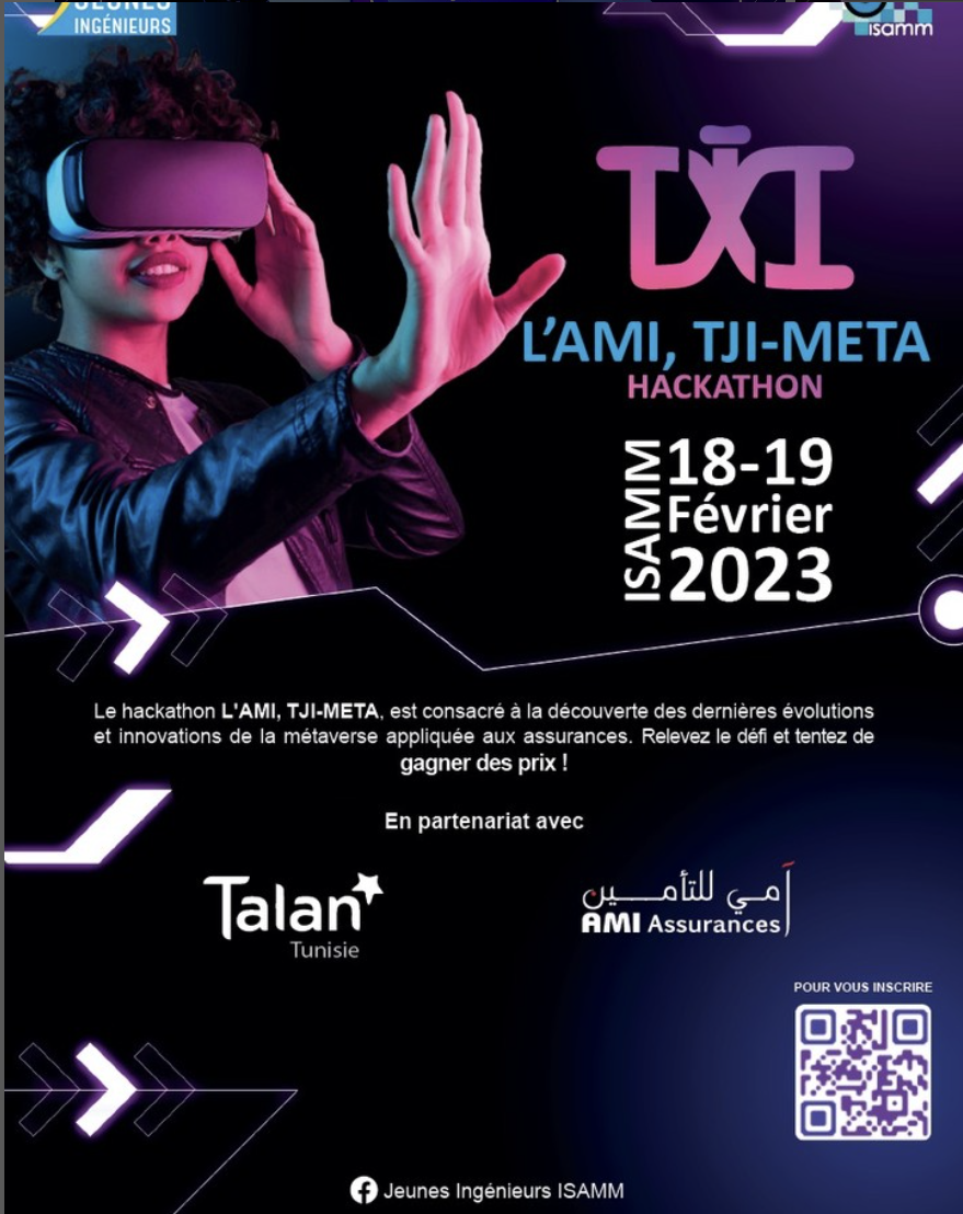 l'ami tji meta hackathon that consist about metaverse by hosni hiba on ...