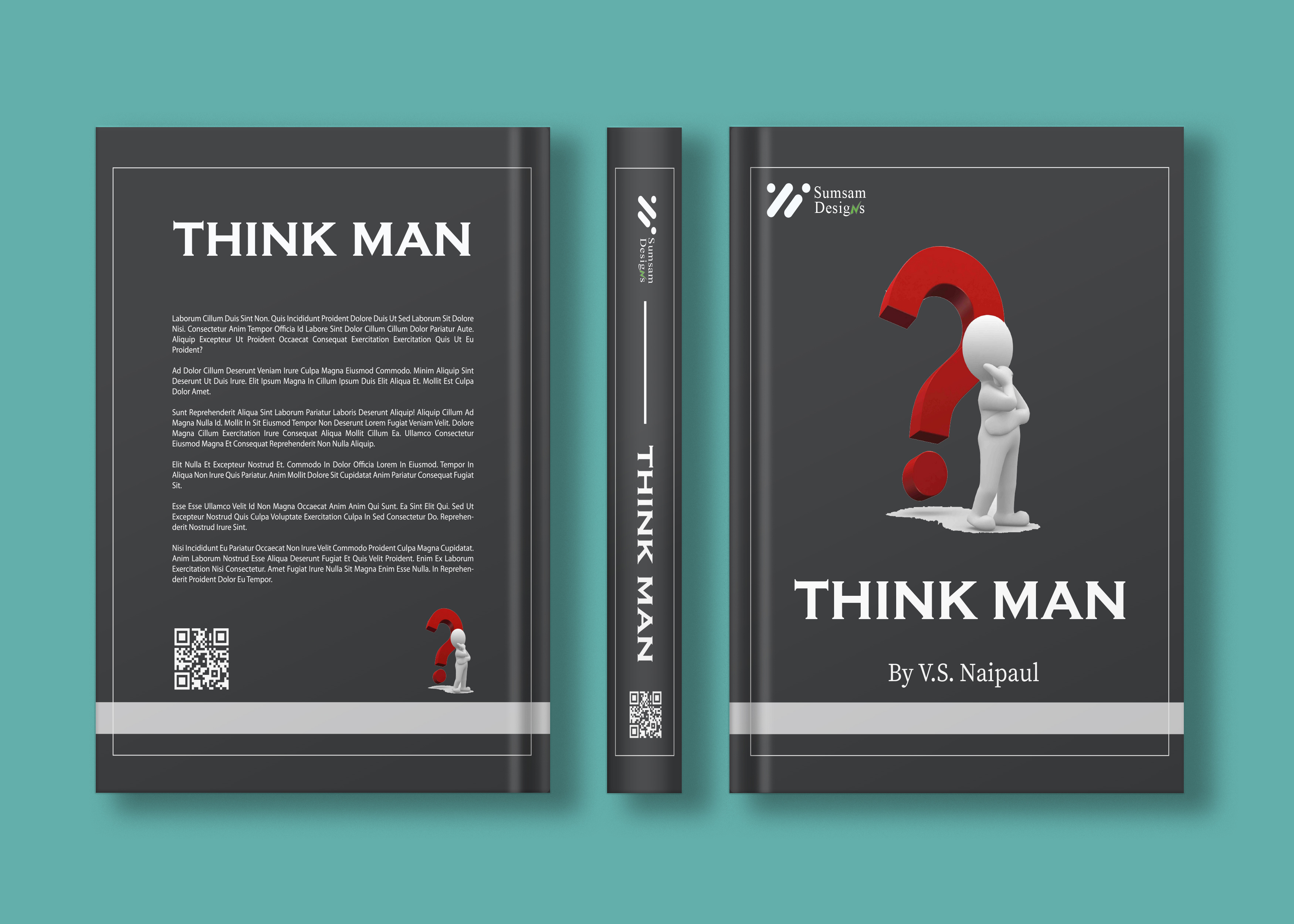 Amazing book cover designs by Saam.graphics on Dribbble