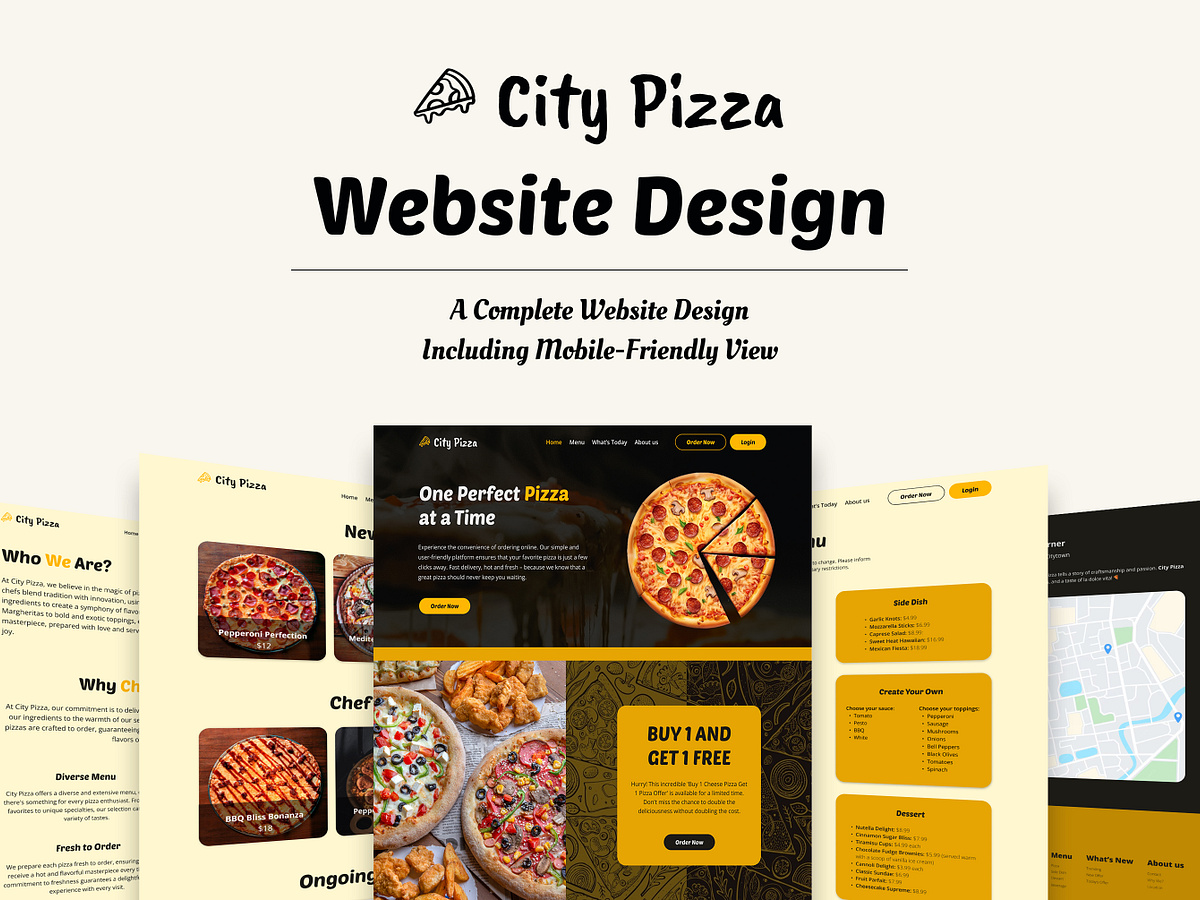 Pizza Website designs, themes, templates and downloadable graphic ...
