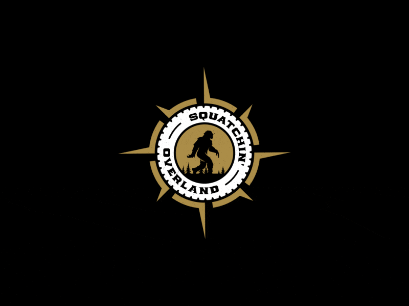 SQUATCHIN logo animation by ruslanimator on Dribbble