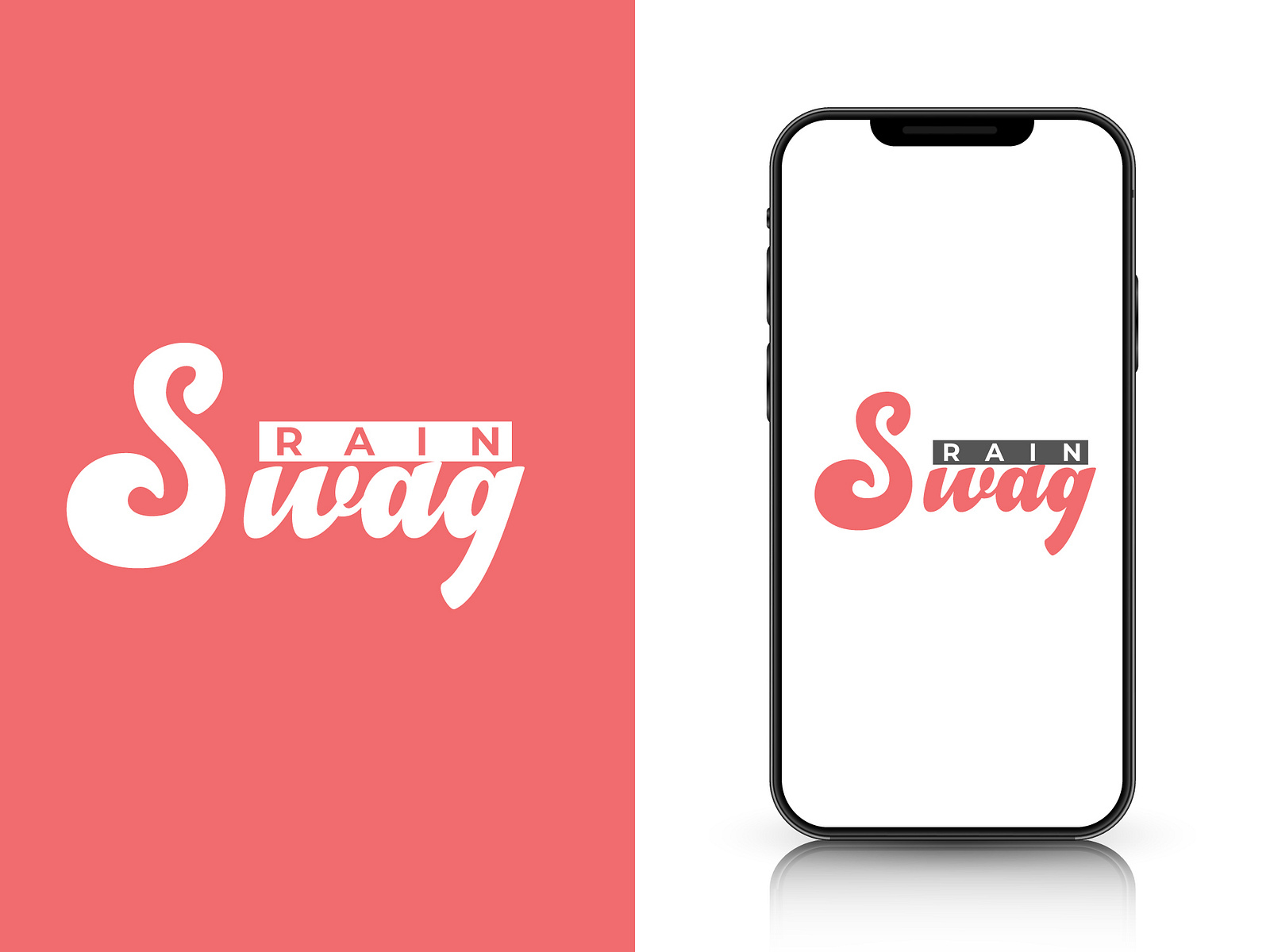 Rain Swag logo design by Hridoy Sadik on Dribbble