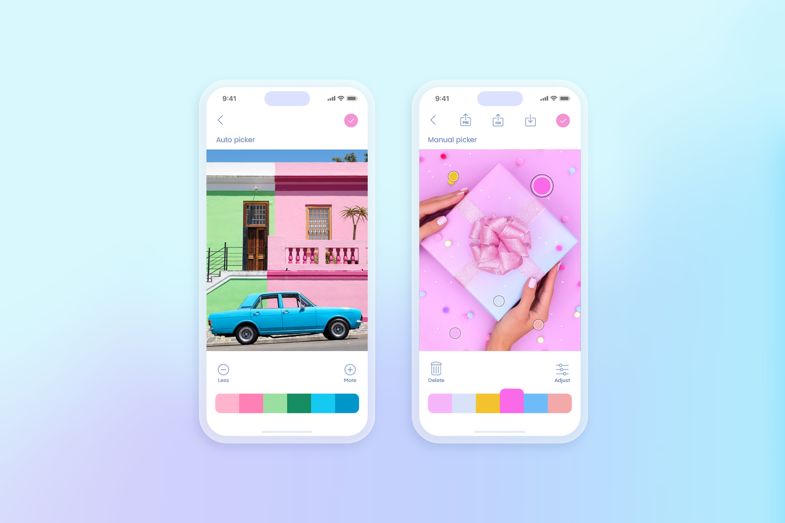 Drop App - Color Palette Creator by Ivan Mišić on Dribbble
