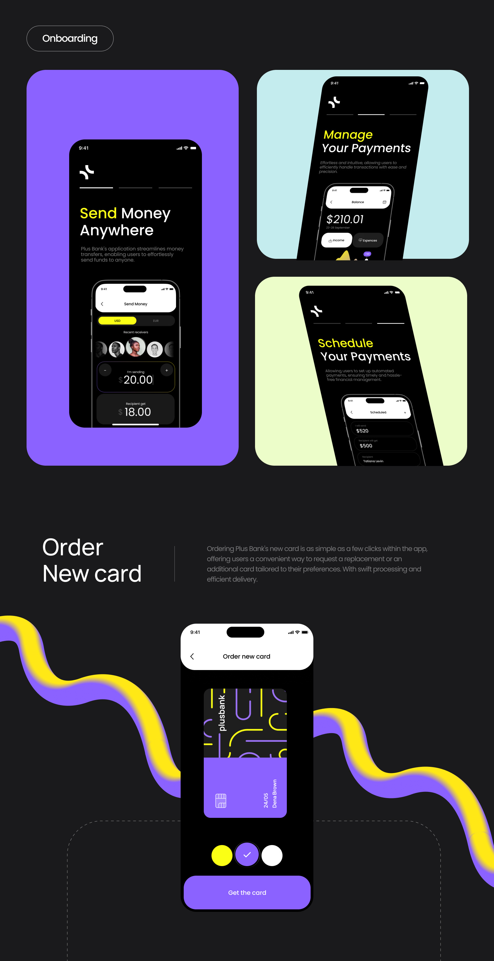 Plus Bank Application ( 🛍️ Download full screens) by Izmahsa for Geex ...