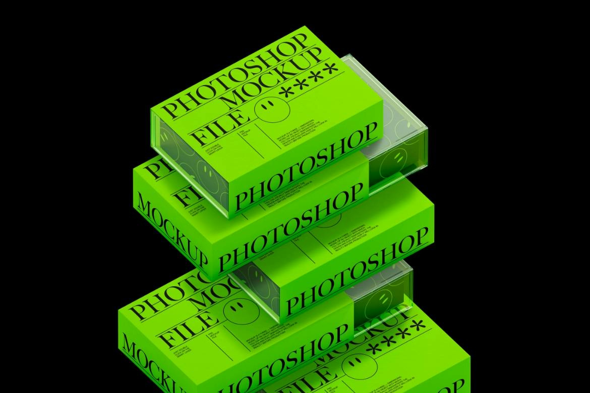 Transparent Box Mockup Set by Richarde Leei on Dribbble