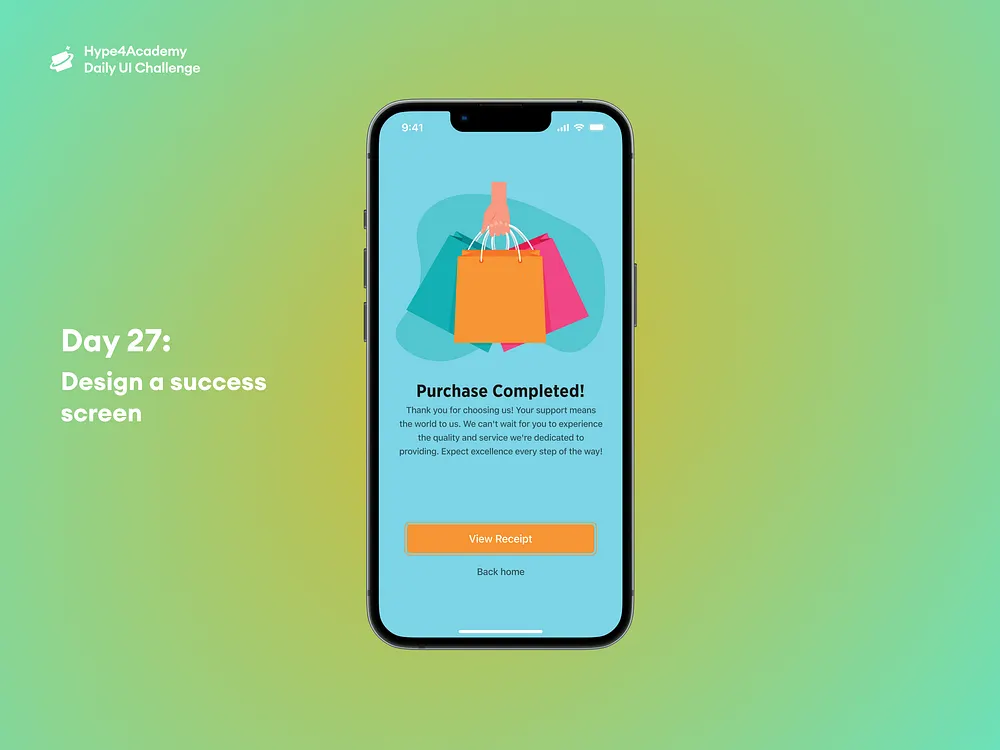 Success Screen UI designs, themes, templates and downloadable graphic ...