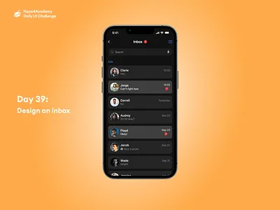 Messages App UI Design designs, themes, templates and downloadable ...